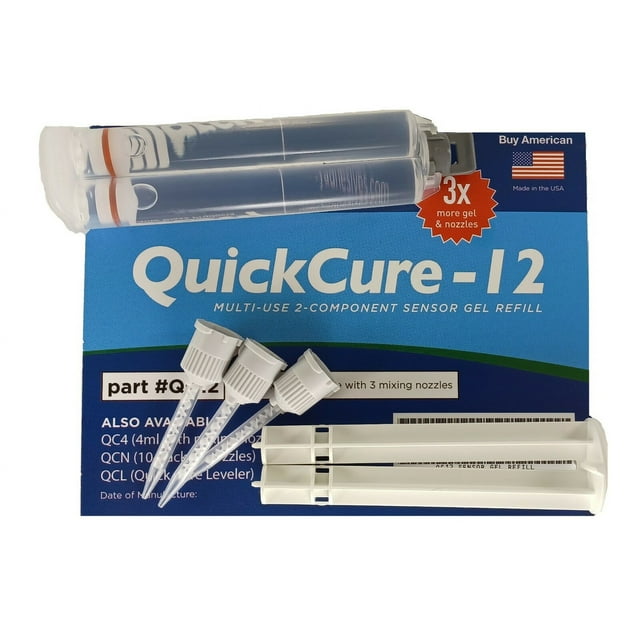 Marcy Adhesives Universal 2-Part Multi-Use 12ml Quick Cure Auto Rain ...