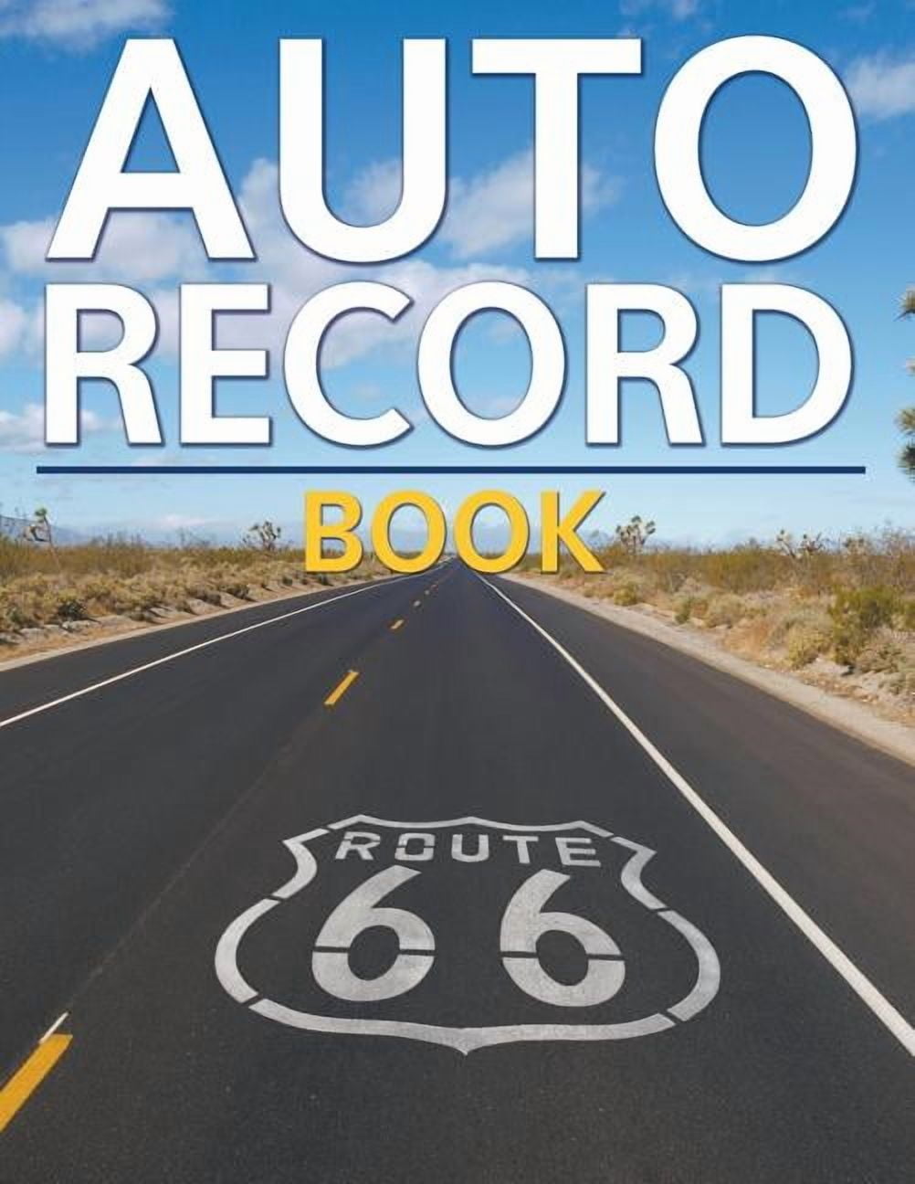 Auto Record Book, (Paperback) - Walmart.com