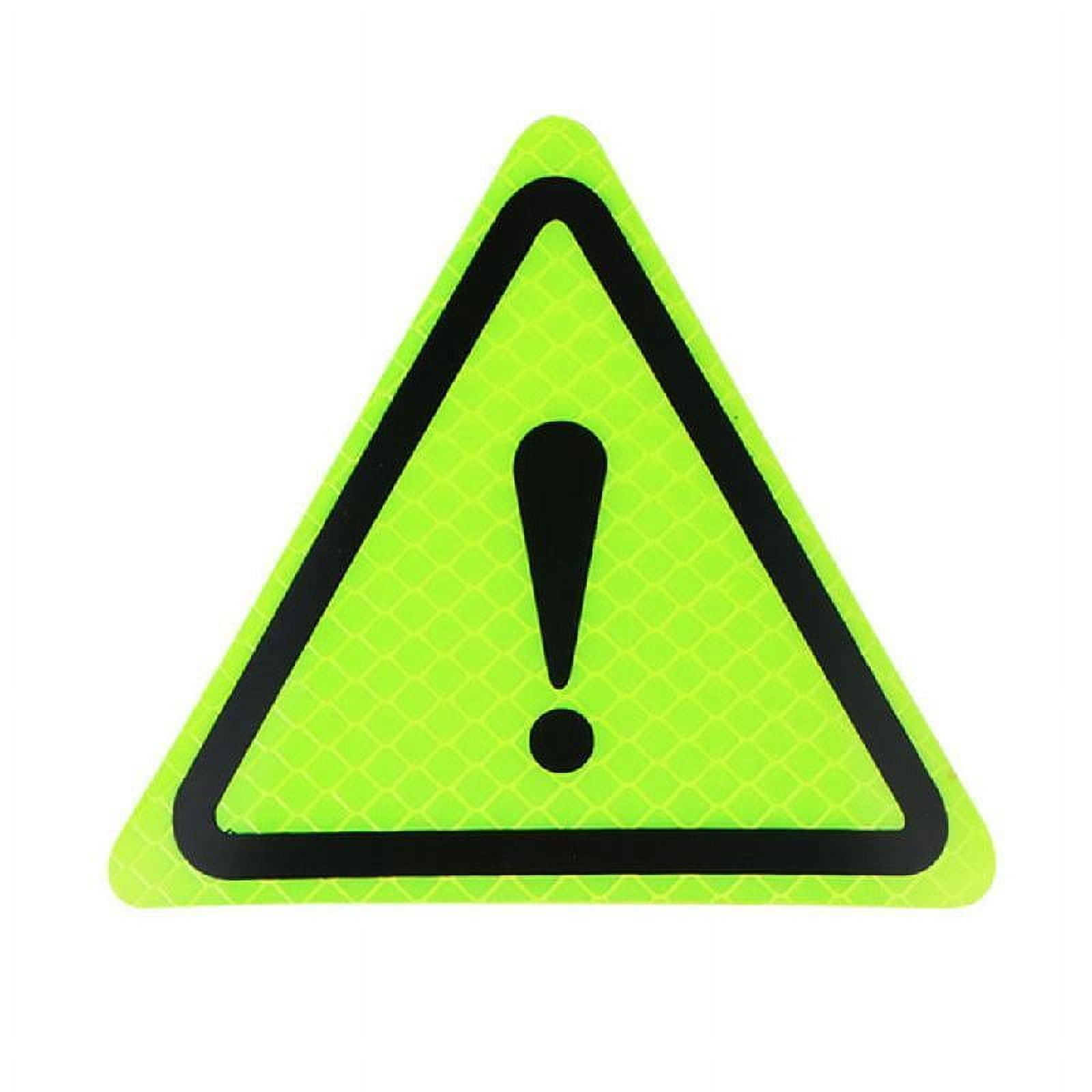 Auto Reflective Stickers Car for Triangle Warning Label Reflectivor ...