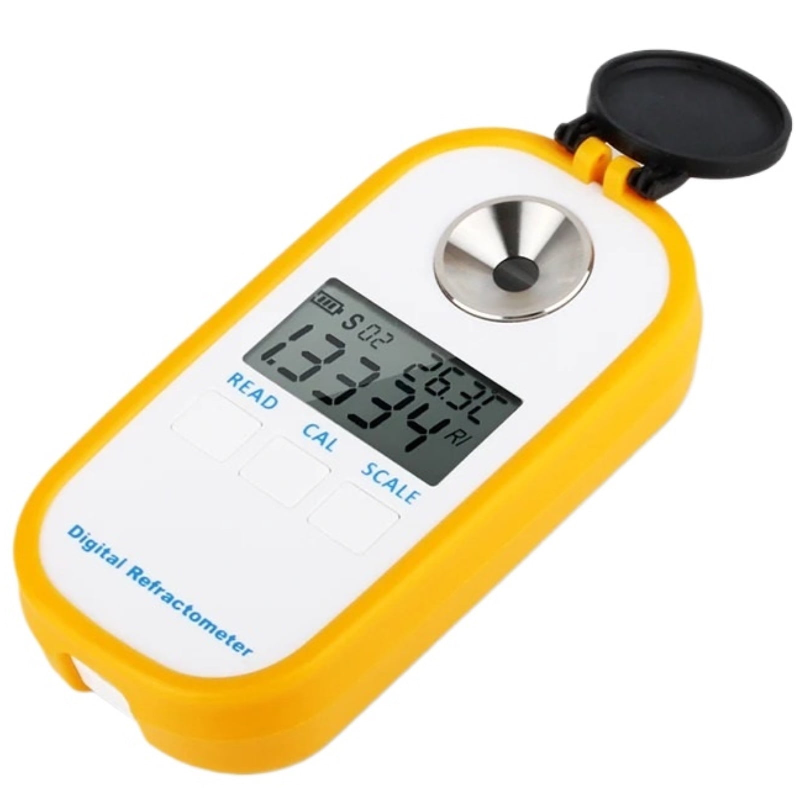 Auto Refractometer Digital Beer Refractometer Wort Hydrometer Brix 50% ...