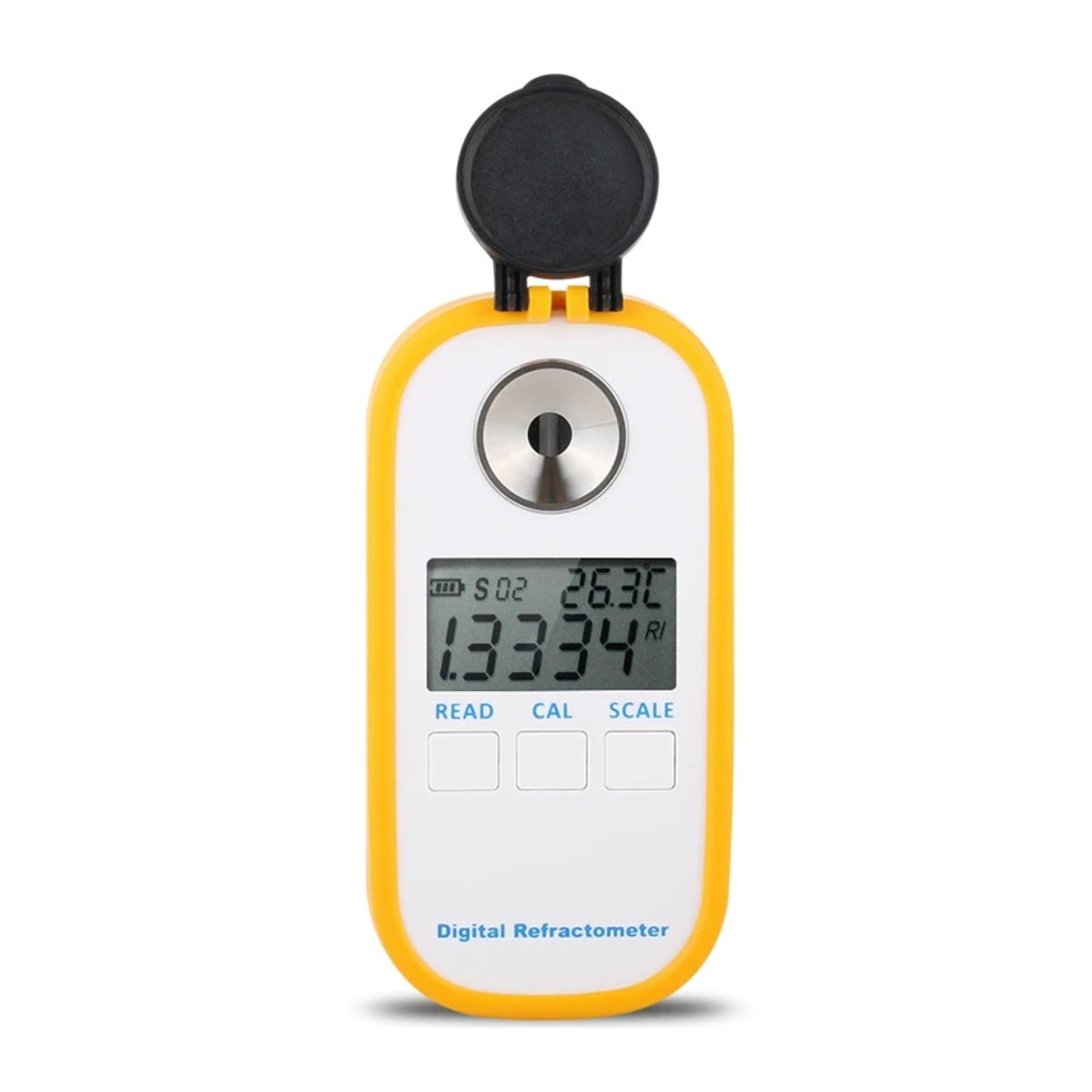 Auto Refractometer Digital Honey Refractometer Sugar Syrup Meter 0-90.0 ...