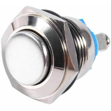 Auto Reset Switch, Waterproof Momentary Metal Push Button Replacement ...