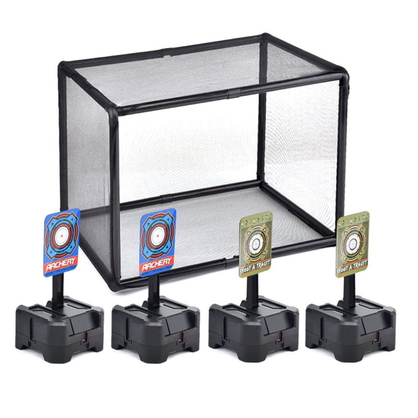 Auto Reset Target Set for Indoor Outdoor Practice Target Range Black ...