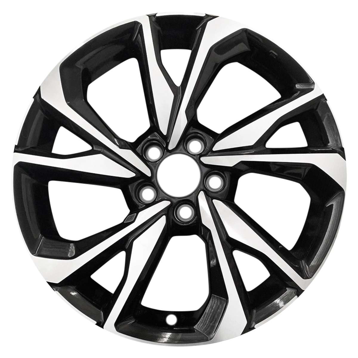 Fuel 1PC Aluminum Rim D712 RAGE 20X10in Gloss Black Red Tinted Clear ...