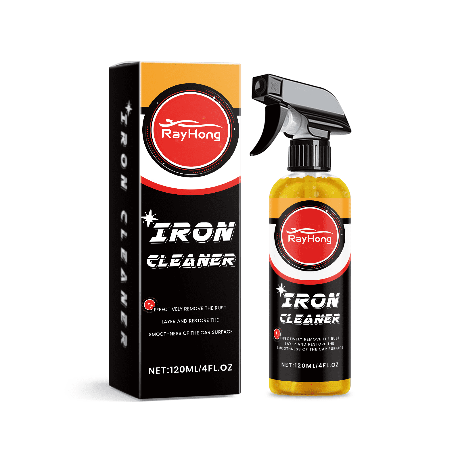 Auto Rust Remover Spray Metal Parts Clean Dirt Shine Refurbishment ...