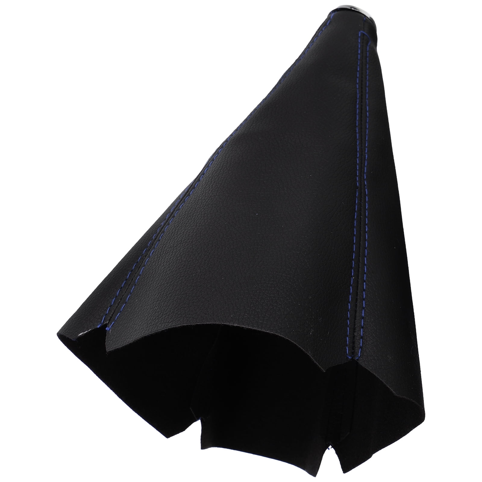 FENGGUIQU Car Gear Shift Cover Blue Pu Leather 1Pack 9.4x7.1in ...