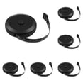 Auto Shrink Plastic Tape Measure, Compact Retractable Measuring Tool ...
