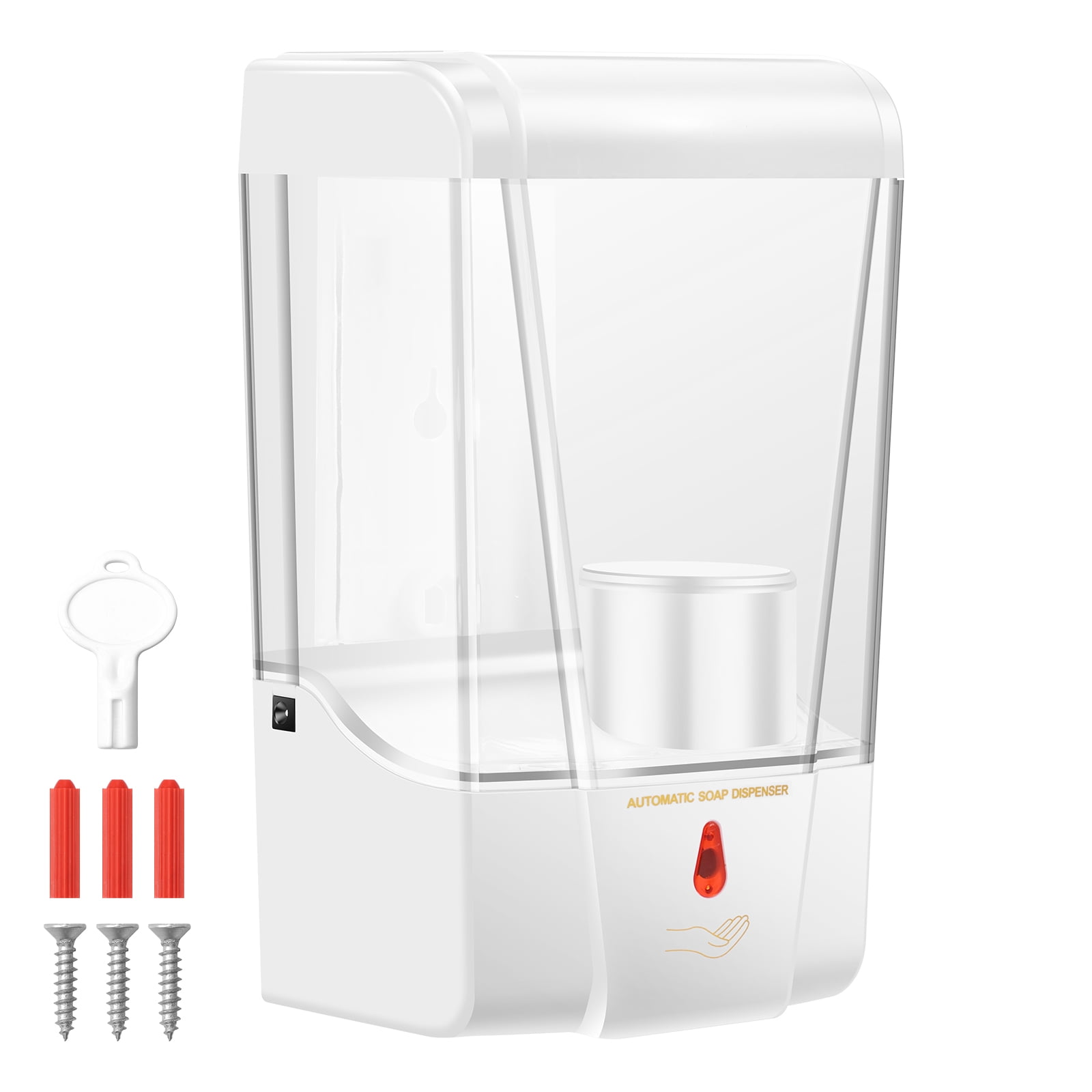 Auto Soap Dispenser Refillable Touchless Soap Dispenser Large Capacity ...