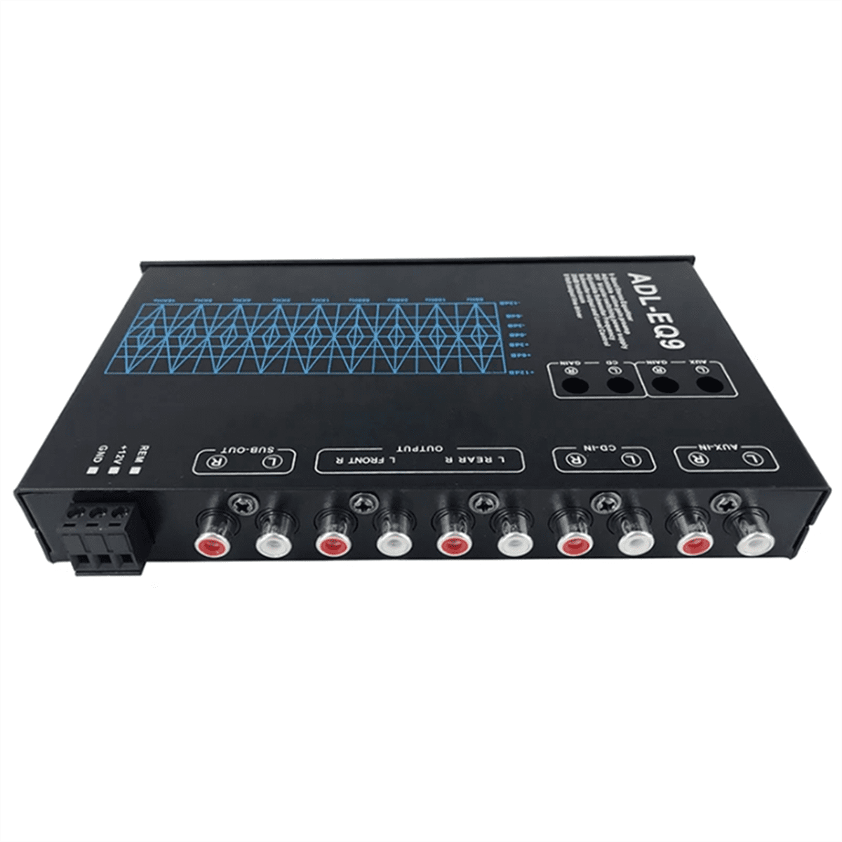 Auto Square 9 Band Graphic Equalizer Digital Car Audio -EQ9 Full Series ...