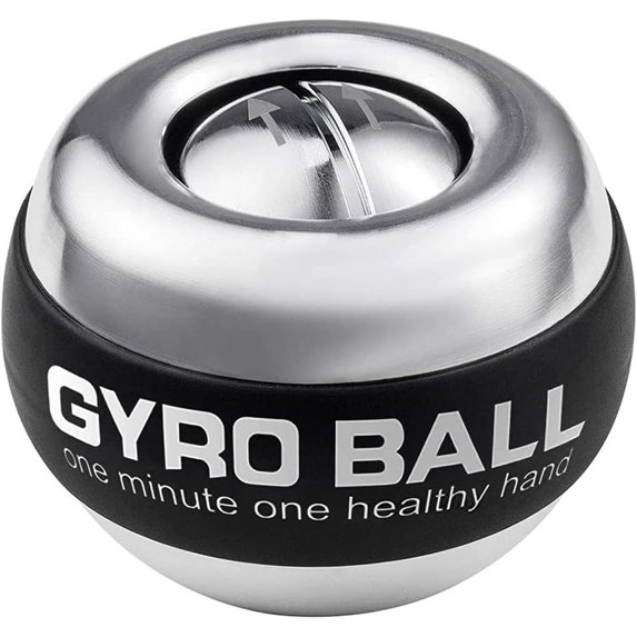 Auto-Start Wrist Power Gyro Ball with LED Lights, Wrist Strengthener ...