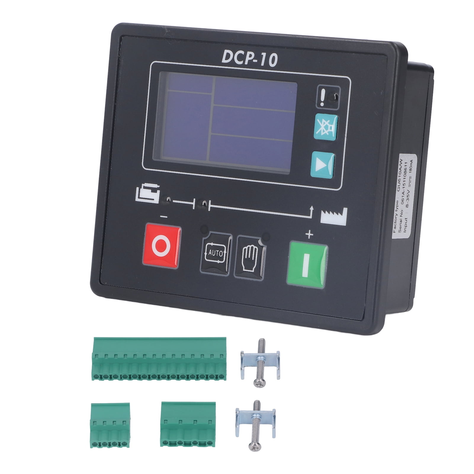 Auto Start for 8-35V, Advanced Panel Module LCD Screen Generator Set Controller - Walmart.com