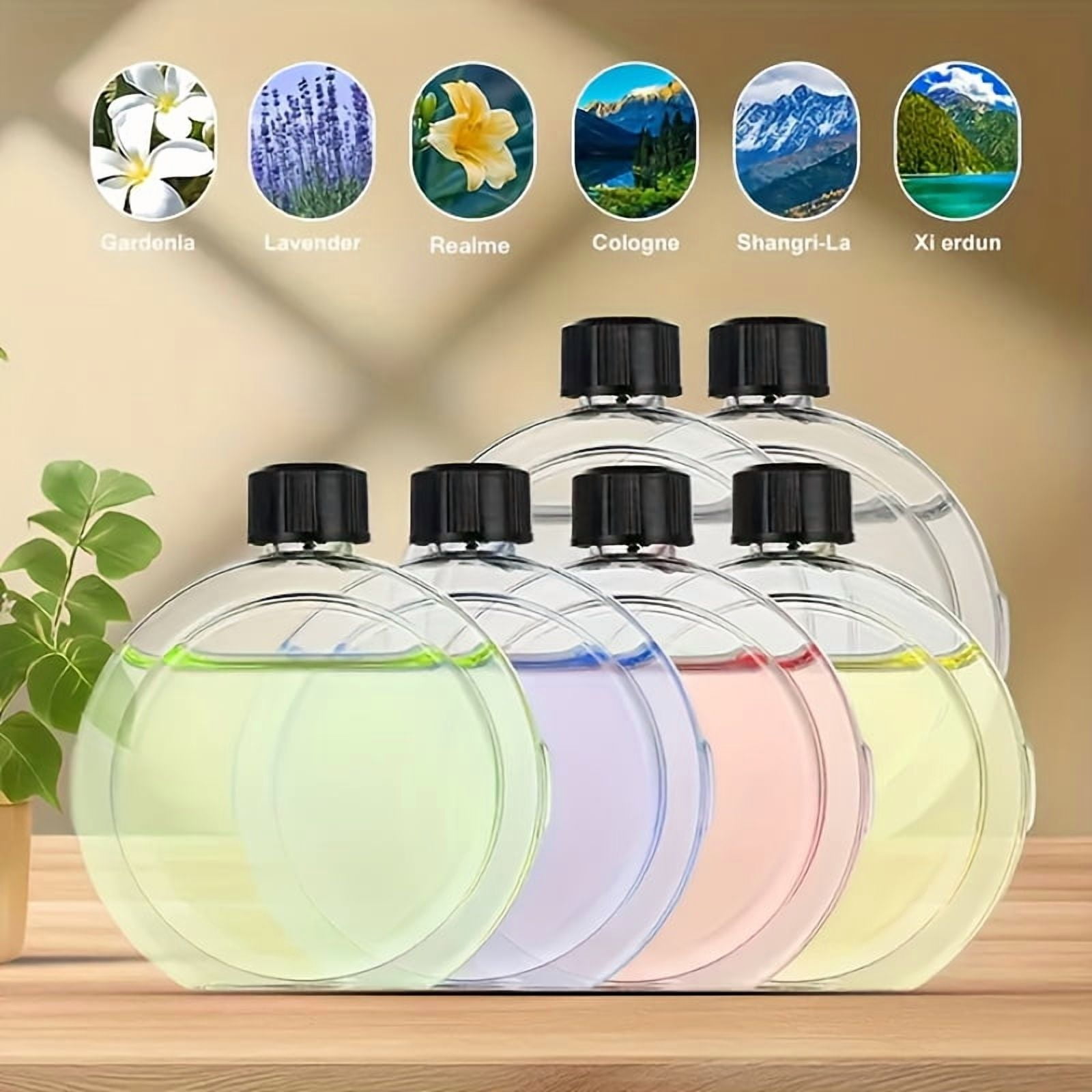 Auto-Timer Aroma Diffuser & Humidifier Spray Set - Long-Lasting Air ...