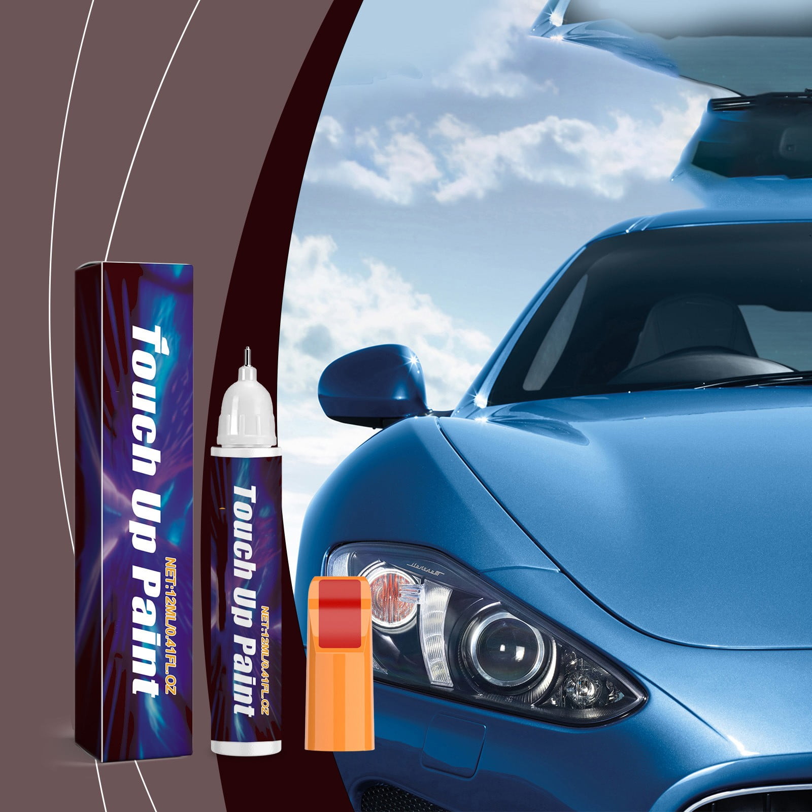 Auto Touch Up Paint Pen for Car Scratch Repair – Universal Color Match ...