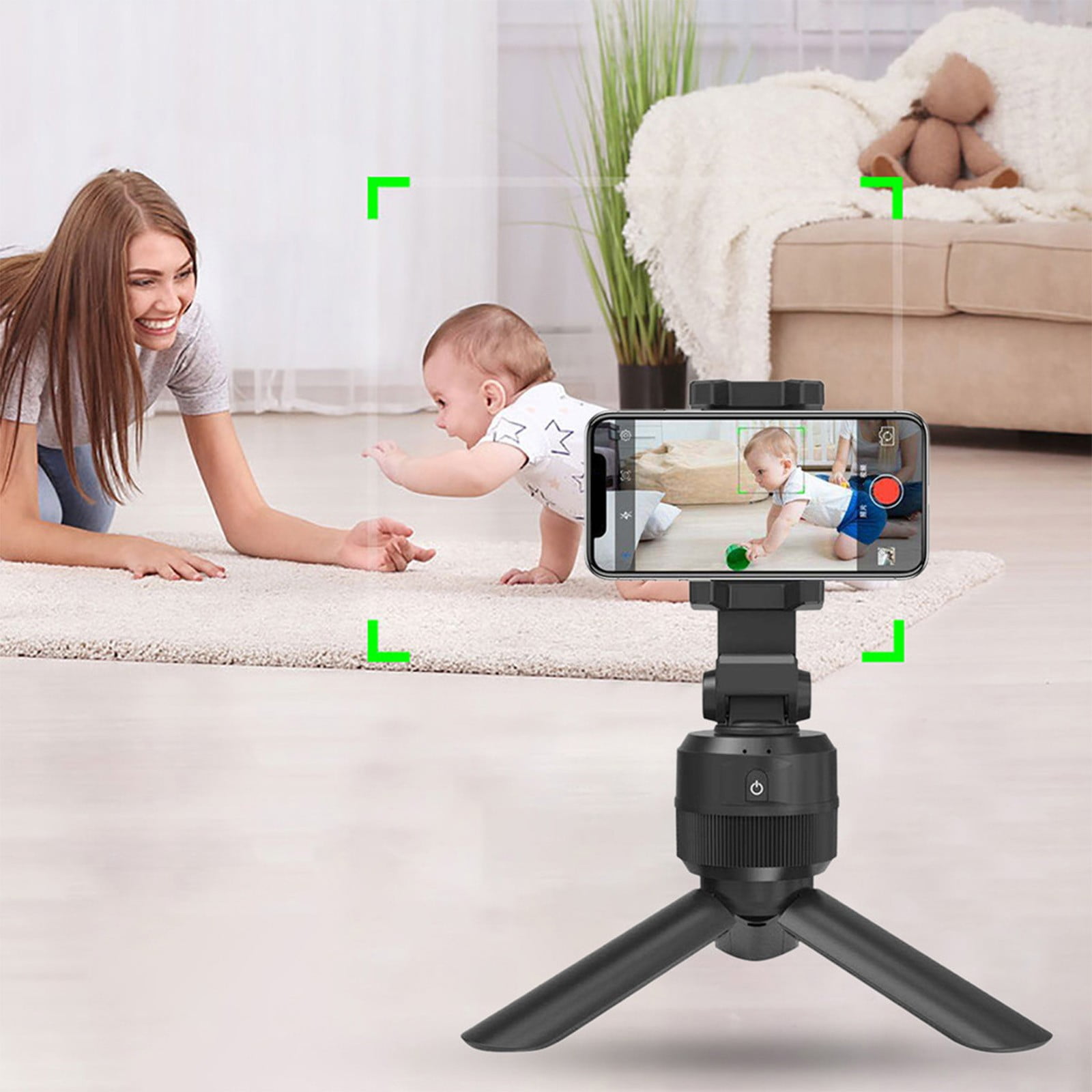 Auto Tracking Phone Holder - Auto Face Tracking Tripod For Most Phone ...