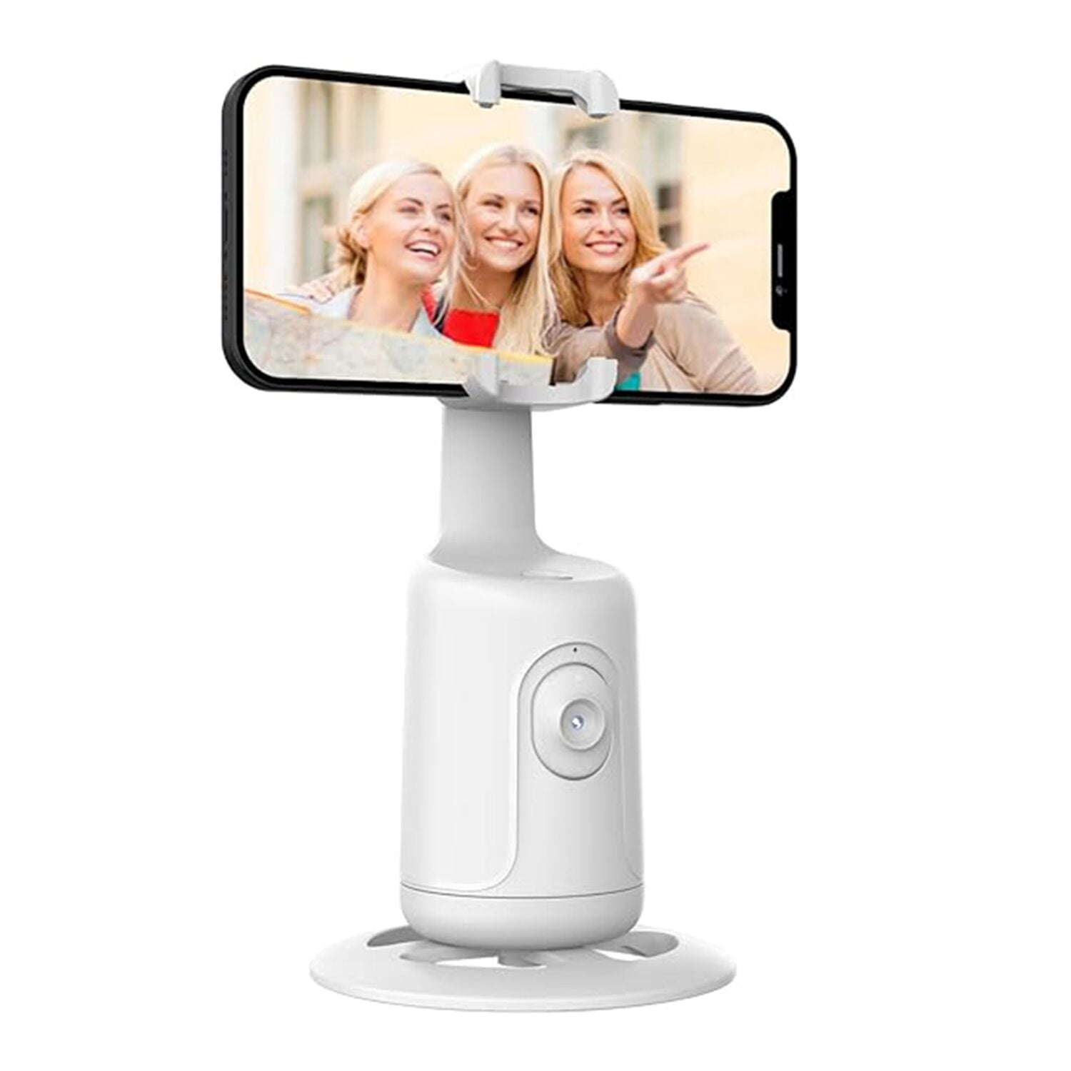 Auto Tracking Phone Holder, Auto Face Tracking Tripod, Portable All-in-one Smart Selfie Stick ...