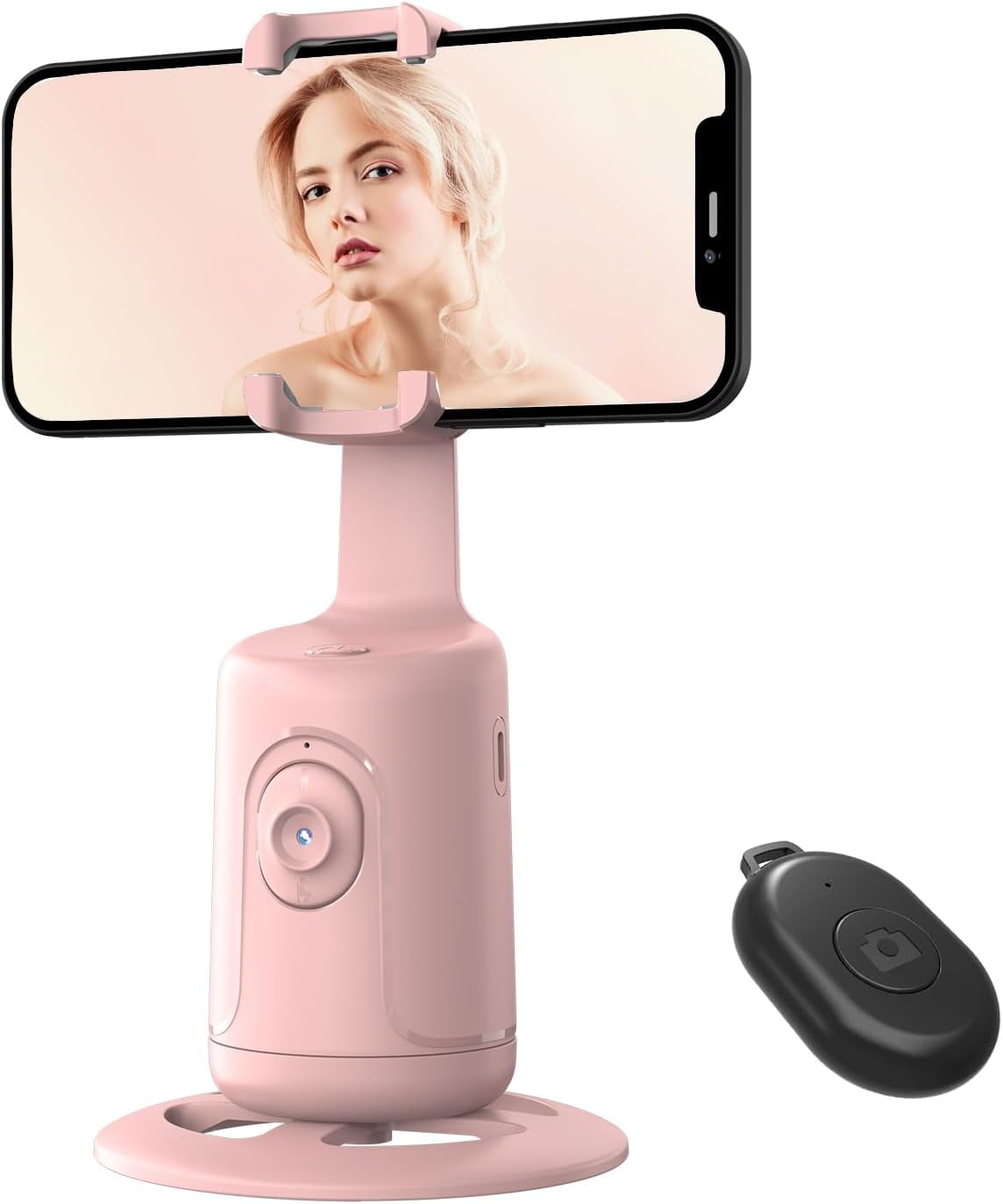 Auto Tracking Phone Holder, Auto Face Tracking Tripod, Portable All-in-one Smart Selfie Stick ...