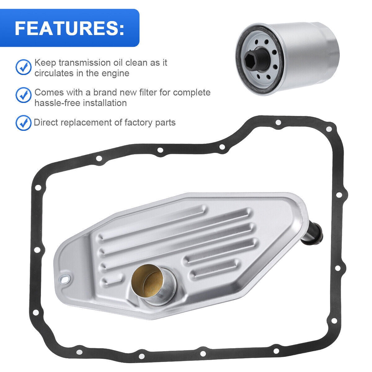 Auto Trans Transmission Filter 5179267AC For Dodge Ram Jeep 45RFE ...