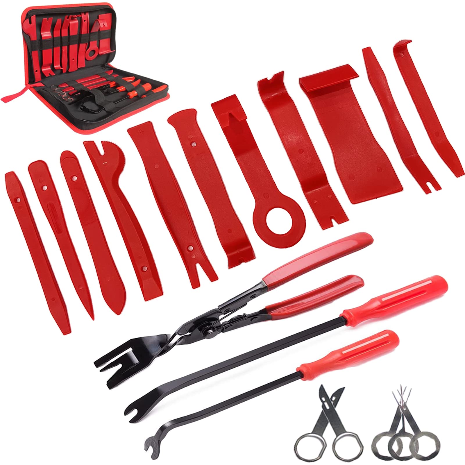 Auto Trim Removal Tool Kit,Car Door Panel Removal Clip Tools Auto Body ...