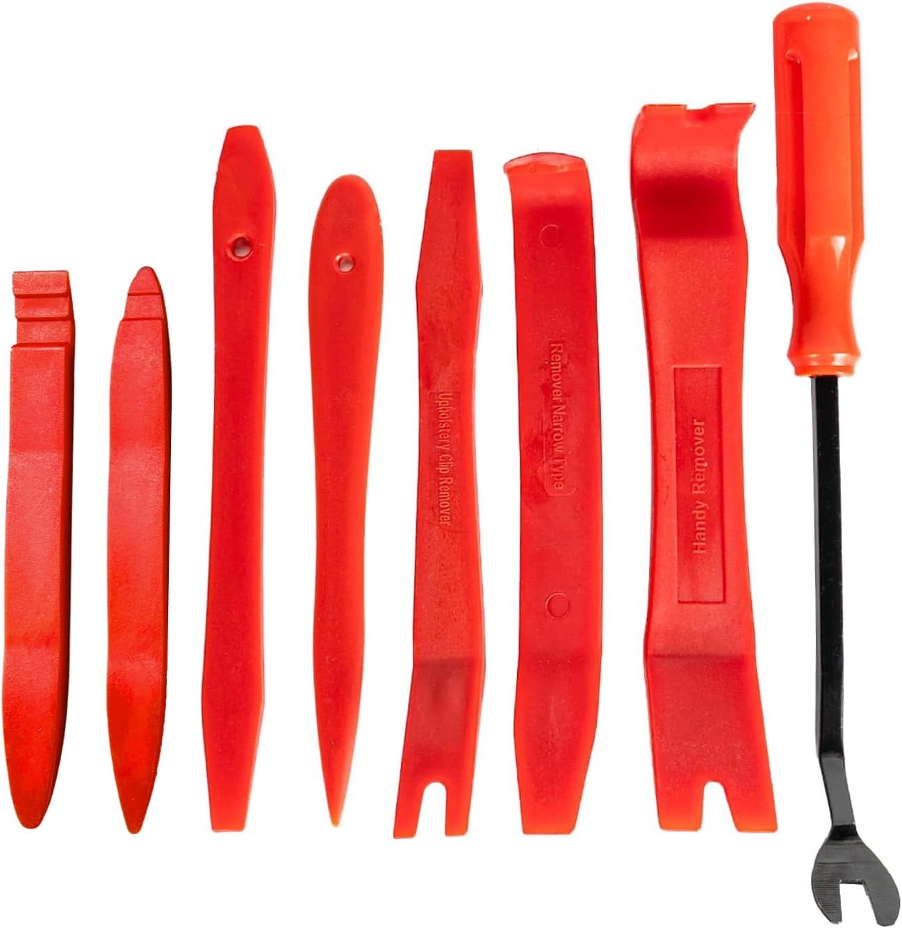 Auto Trim Removal Tool Set (No Scratch Plastic Pry Kit) - Kit Car Tools ...