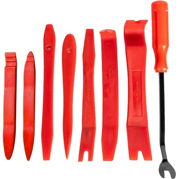 Auto Trim Removal Tool Set (No Scratch Plastic Pry Kit) - Kit Car Tools ...