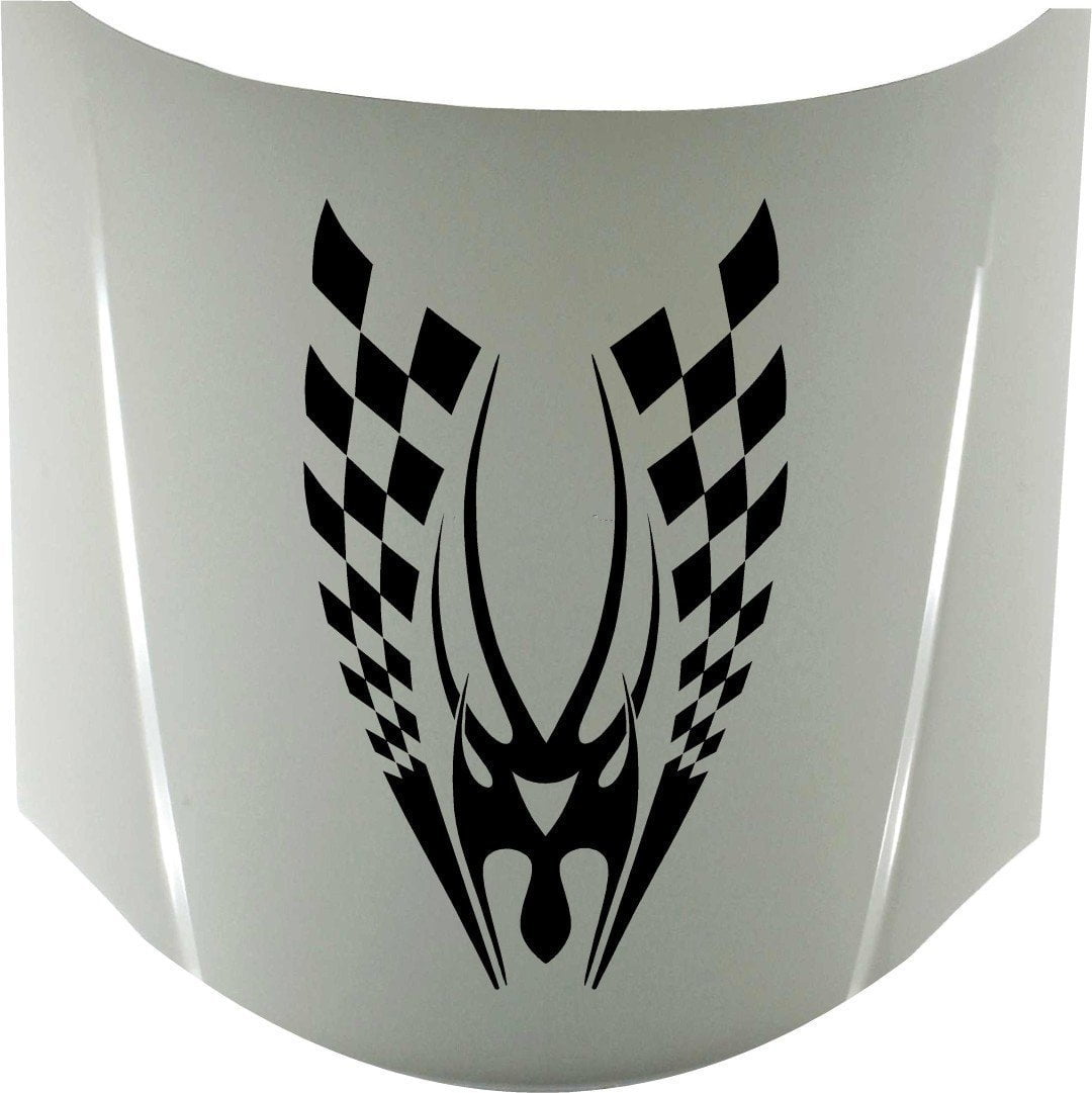 Auto Truck Car Hood Flames Tribal Graphics Decals B708 - Walmart.com