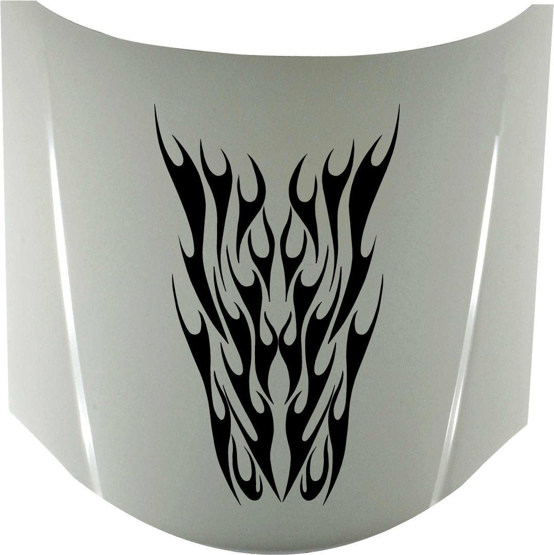 Auto Truck Car Hood Flames Tribal Graphics Decals B716 - Walmart.com