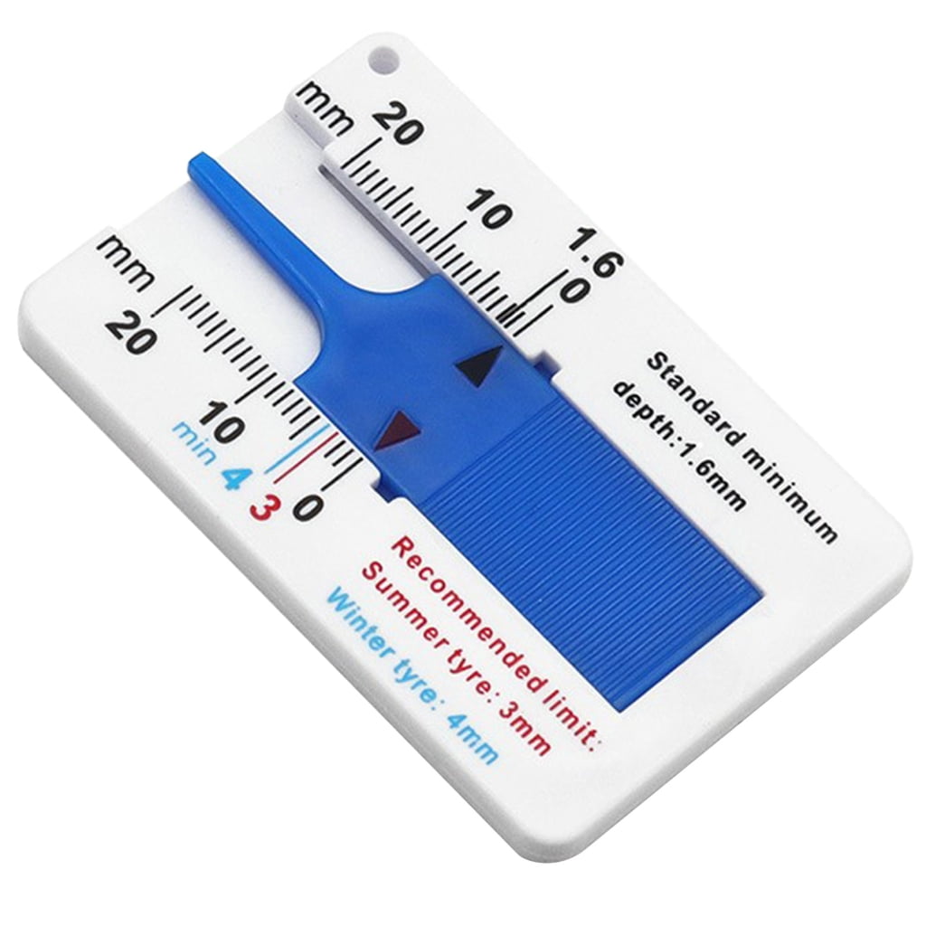 Auto Tyre Depth Gauge Caliper For Car Motorcycle Tire Wheel Measure ...