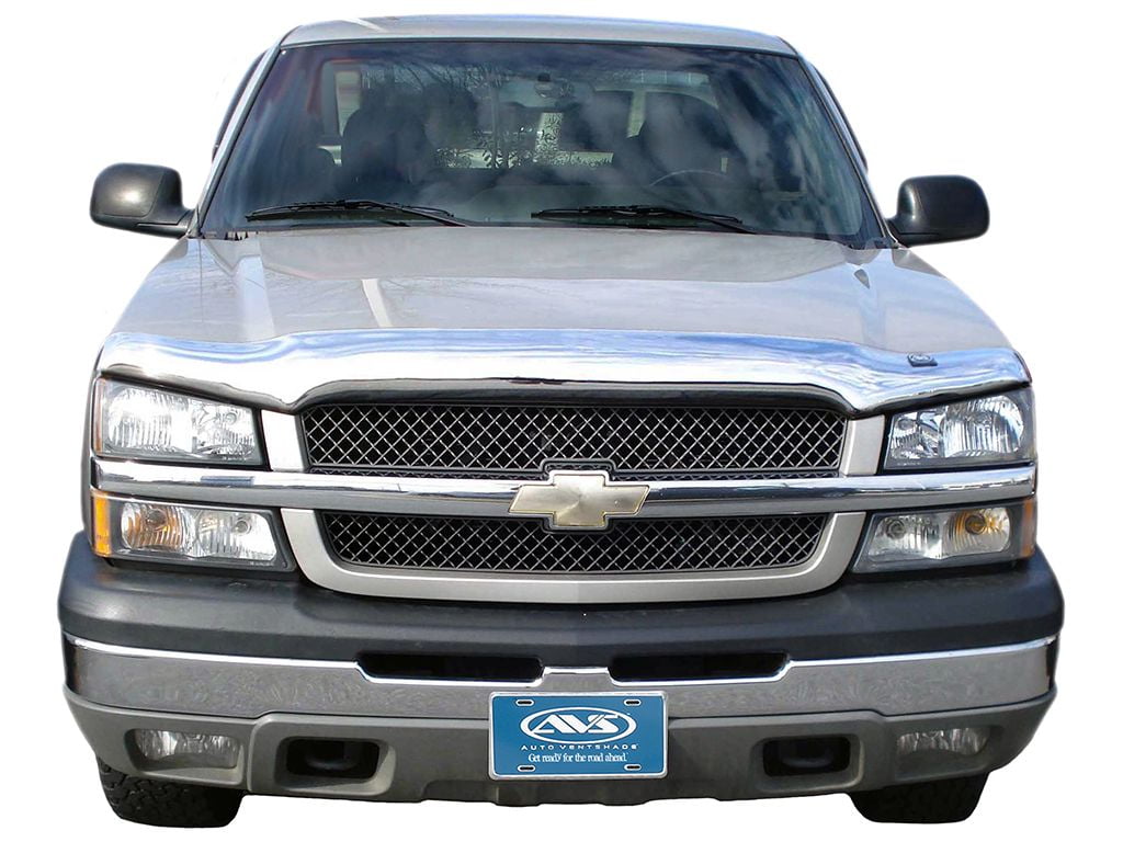 Auto VentShade (AVS) by RealTruck Chrome Bug Deflector Compatible with ...