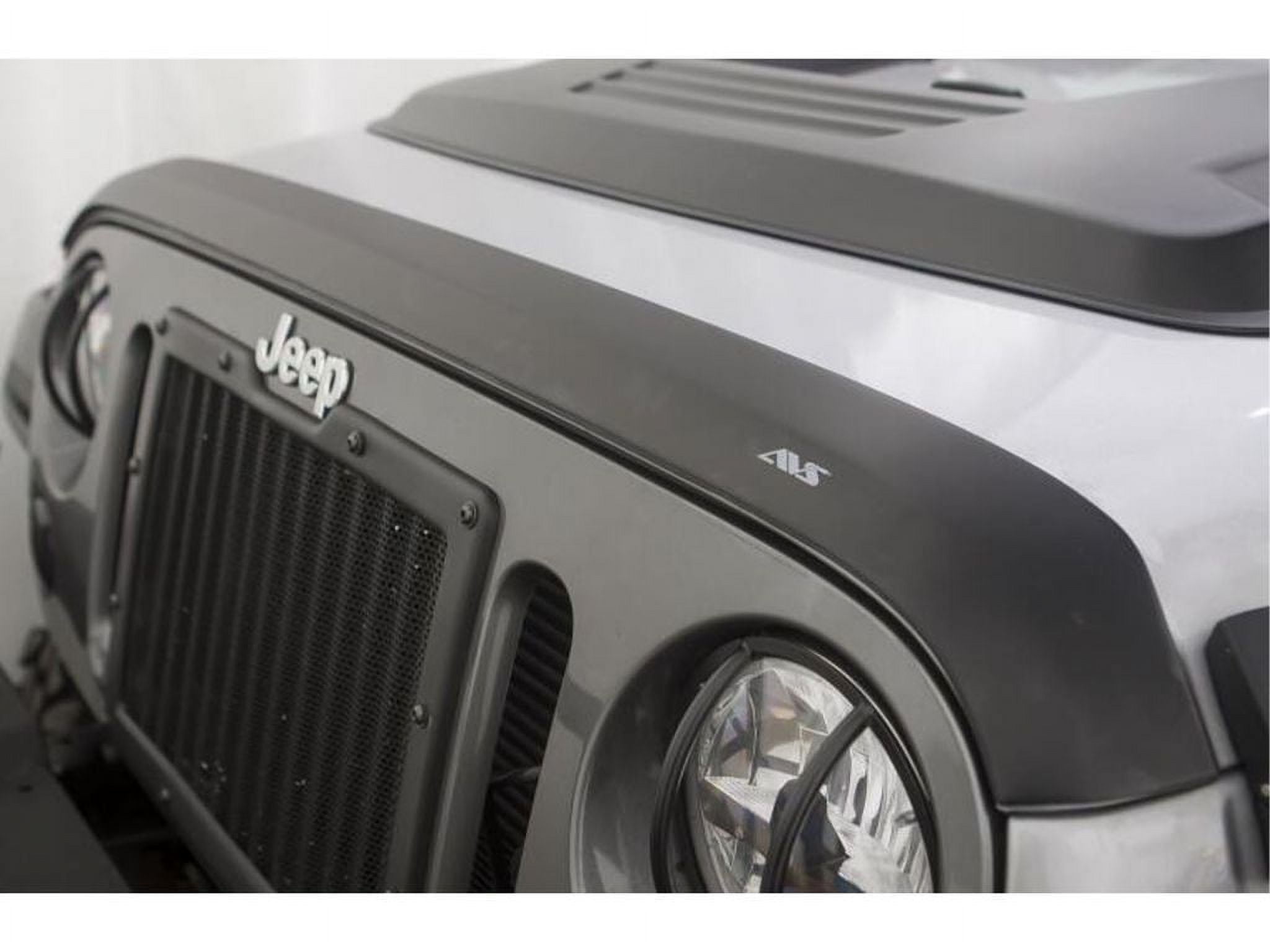 Auto VentShade (AVS) by RealTruck Matte Black AeroSkin Bug Shield ...