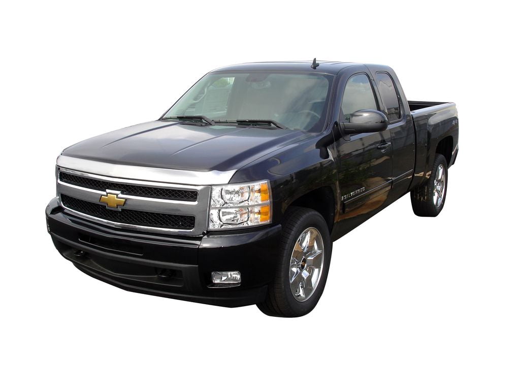 Auto VentShade (AVS) by RealTruck AeroSkin Chrome Bug Shield Compatible ...
