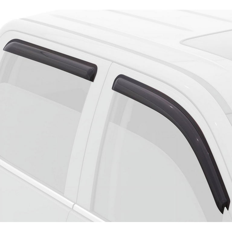 Auto Ventshade 94710 Original Ventvisor Side Window Deflector Dark Smoke 4 Piece Set for 2004 2006 Toyota Tundra Access Cab