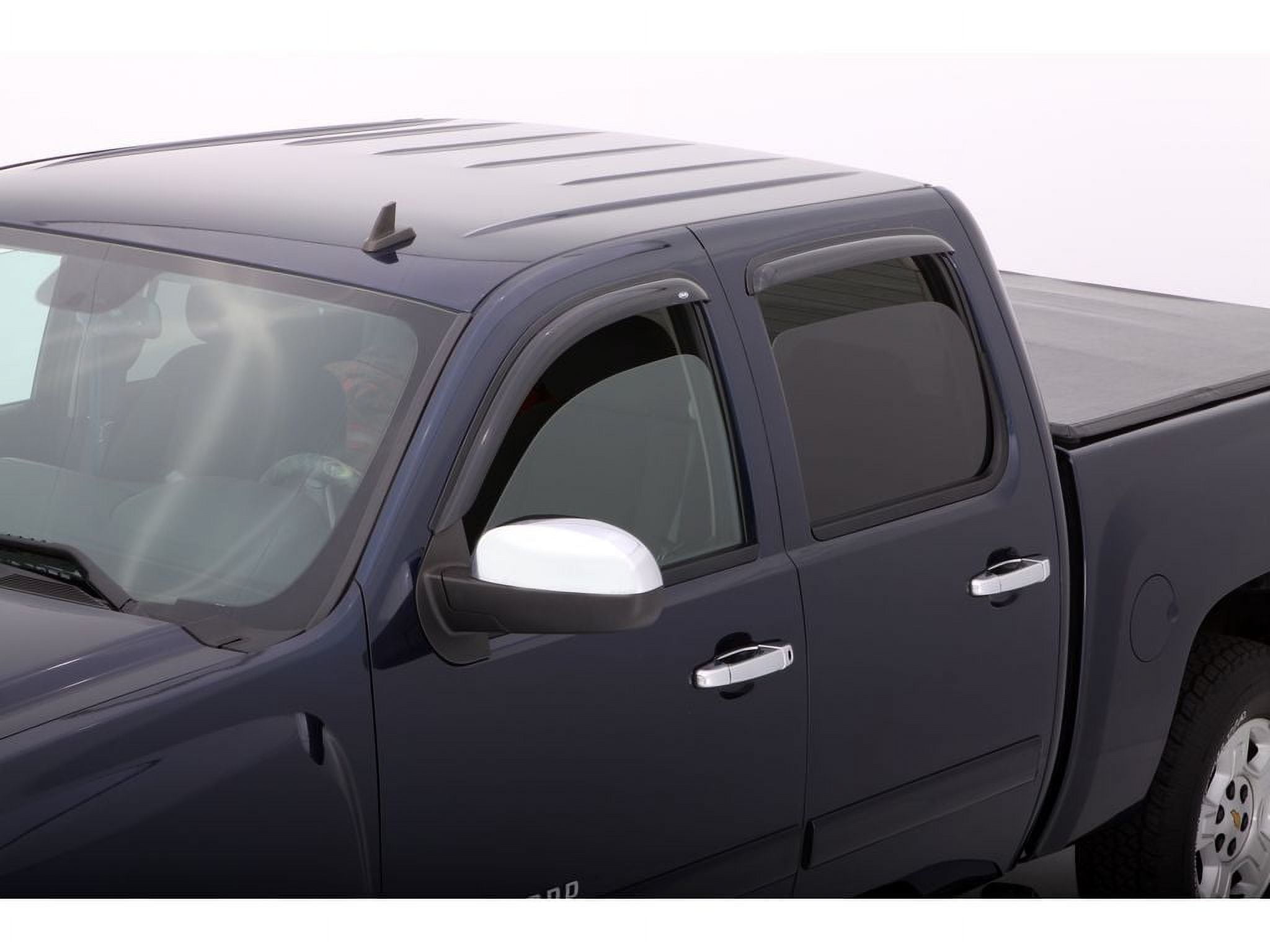 AVS Tape-On Vent Visors Fit 07-13 Silv/Sra 1500,07-14 2500/3500 ...