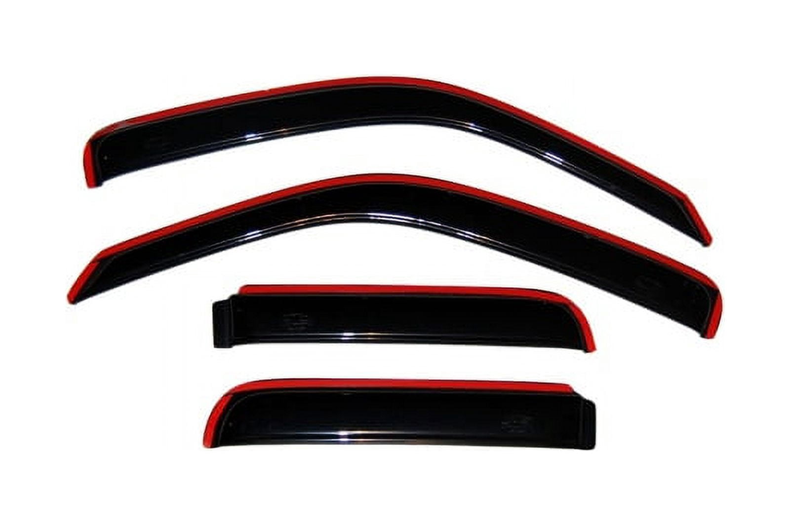 AVS 02-07 Jeep Liberty Ventvisor In-Channel Front & Rear Window ...