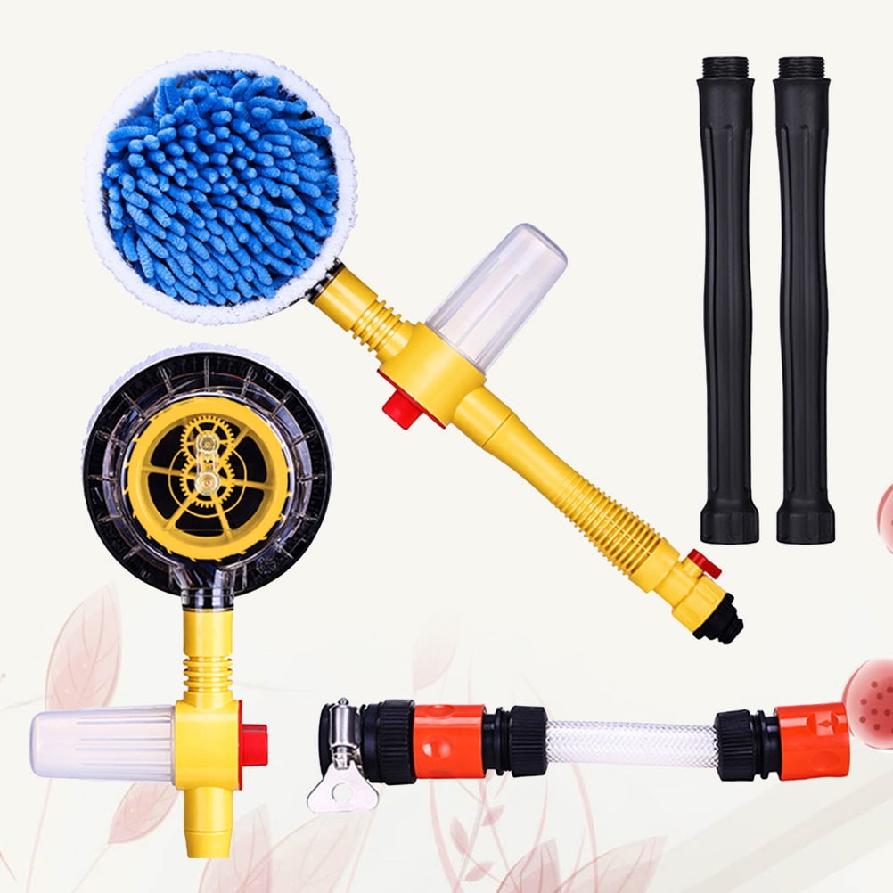 Auto Water Spray Brush,Rotating Auto Cleaning Brush,Car Rotating Clean ...