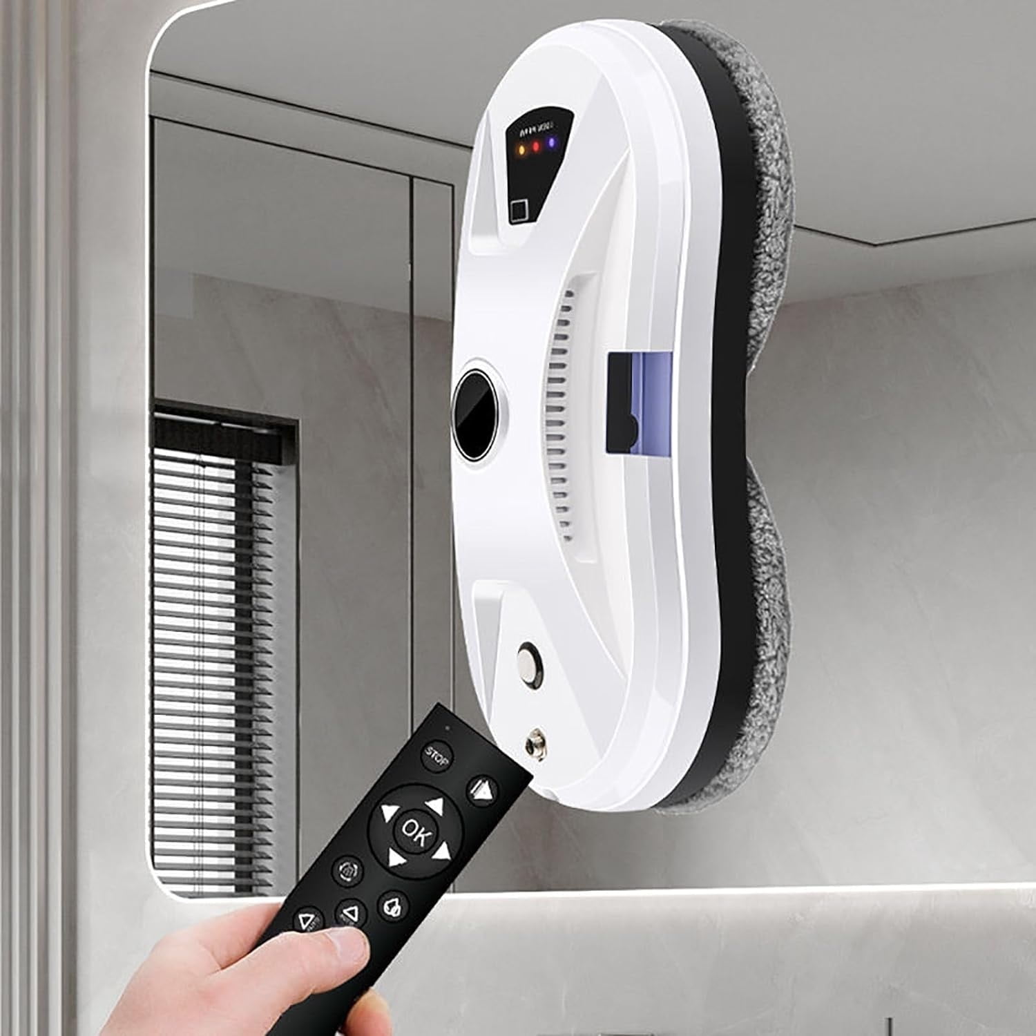 Auto Window Cleaning Robot, Smart Cleaner Robot Vacuum, 5600pa Strong ...