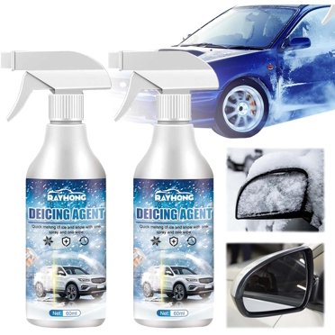 CRC Ice-Off Windshield Spray De-Icer, Car Window Melter for Winter, 12 ...