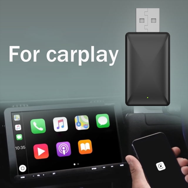 Auto Wireless Adapter For Carplay Smart AI Box for Android Wired To USB ...