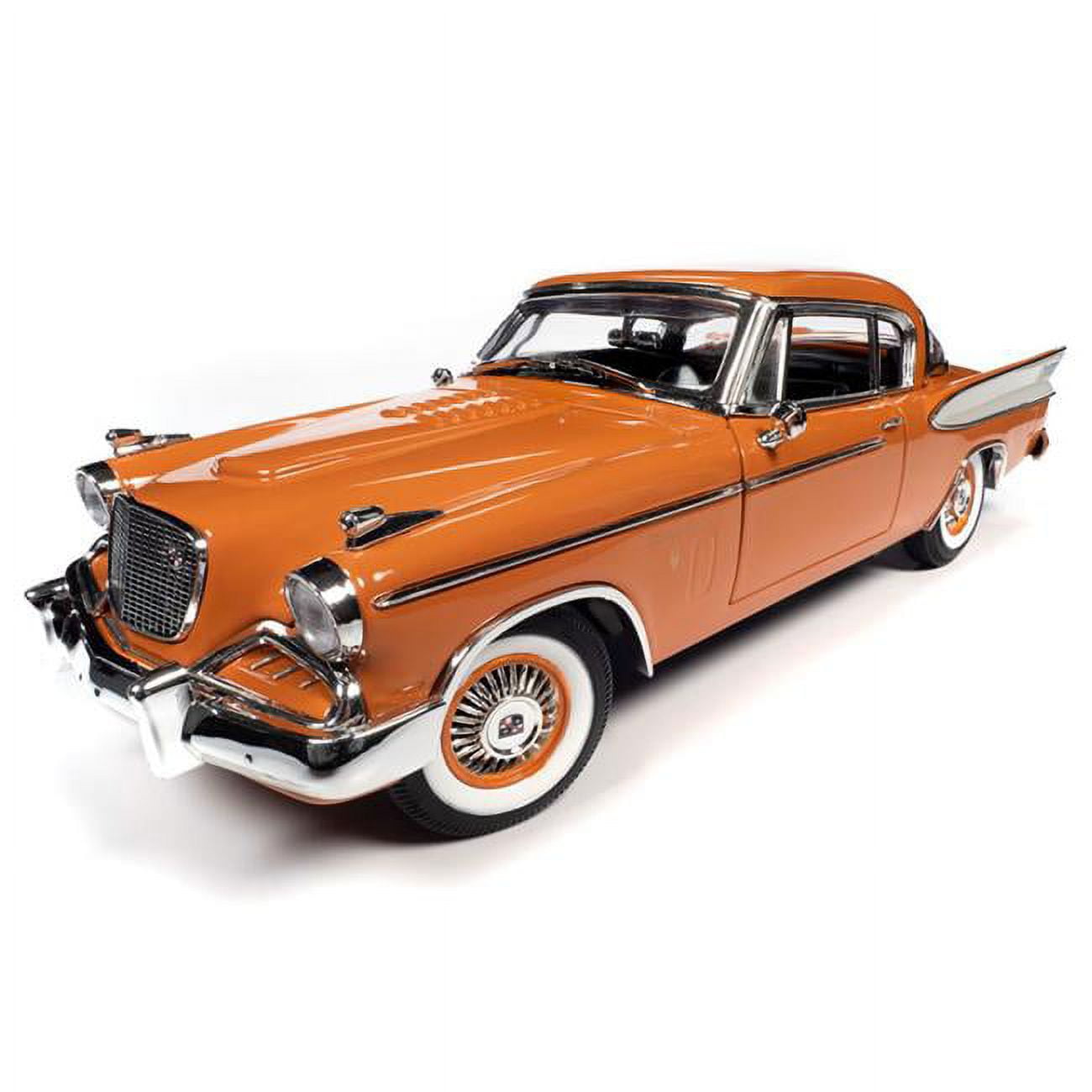 Auto World 1957 Studebaker Gold Hawk Car, Coppertone & White - Walmart.com