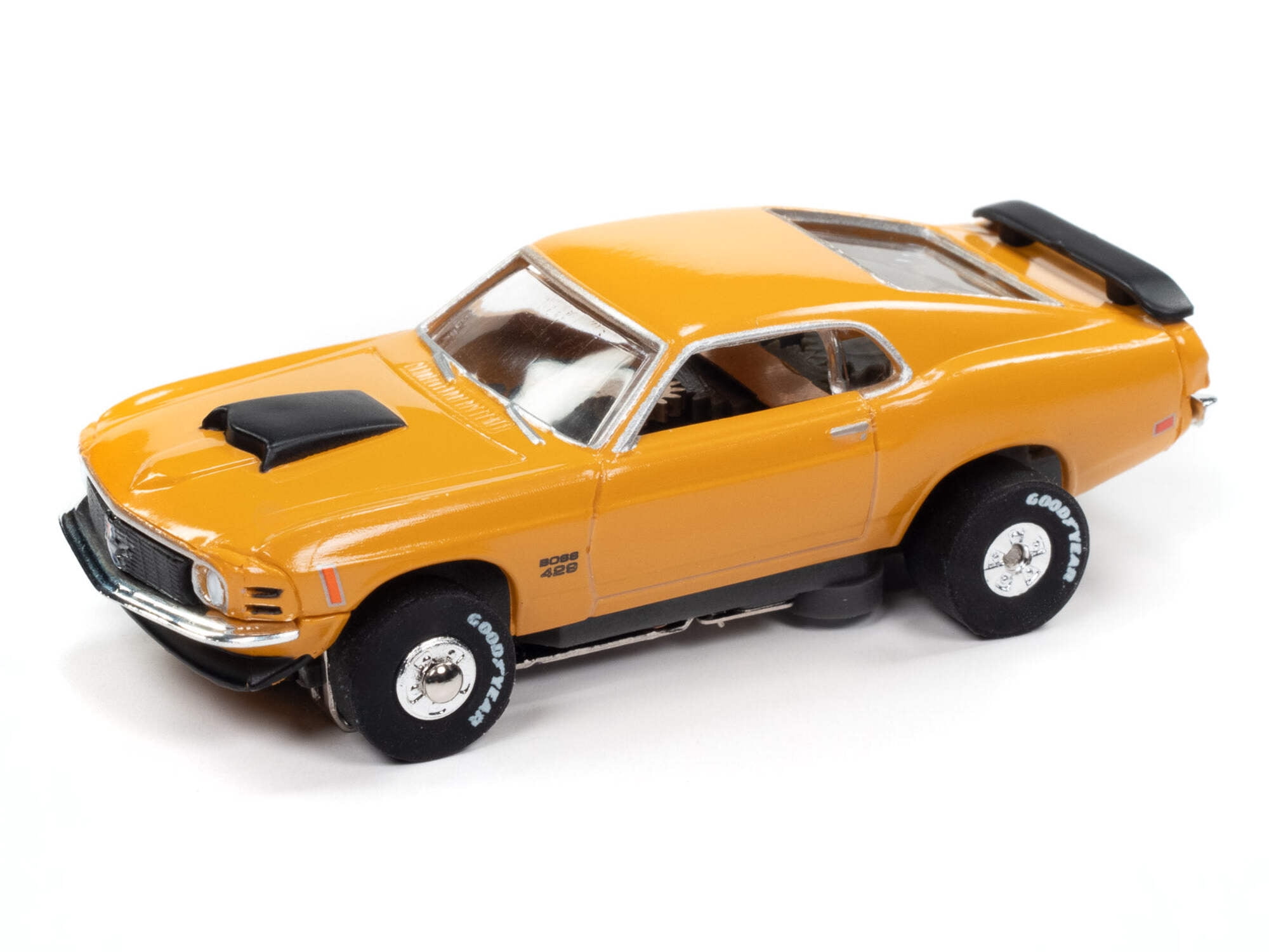 Auto World Thunderjet SC411-2A 1970 Ford Mustang Boss 429 (Orange) HO ...