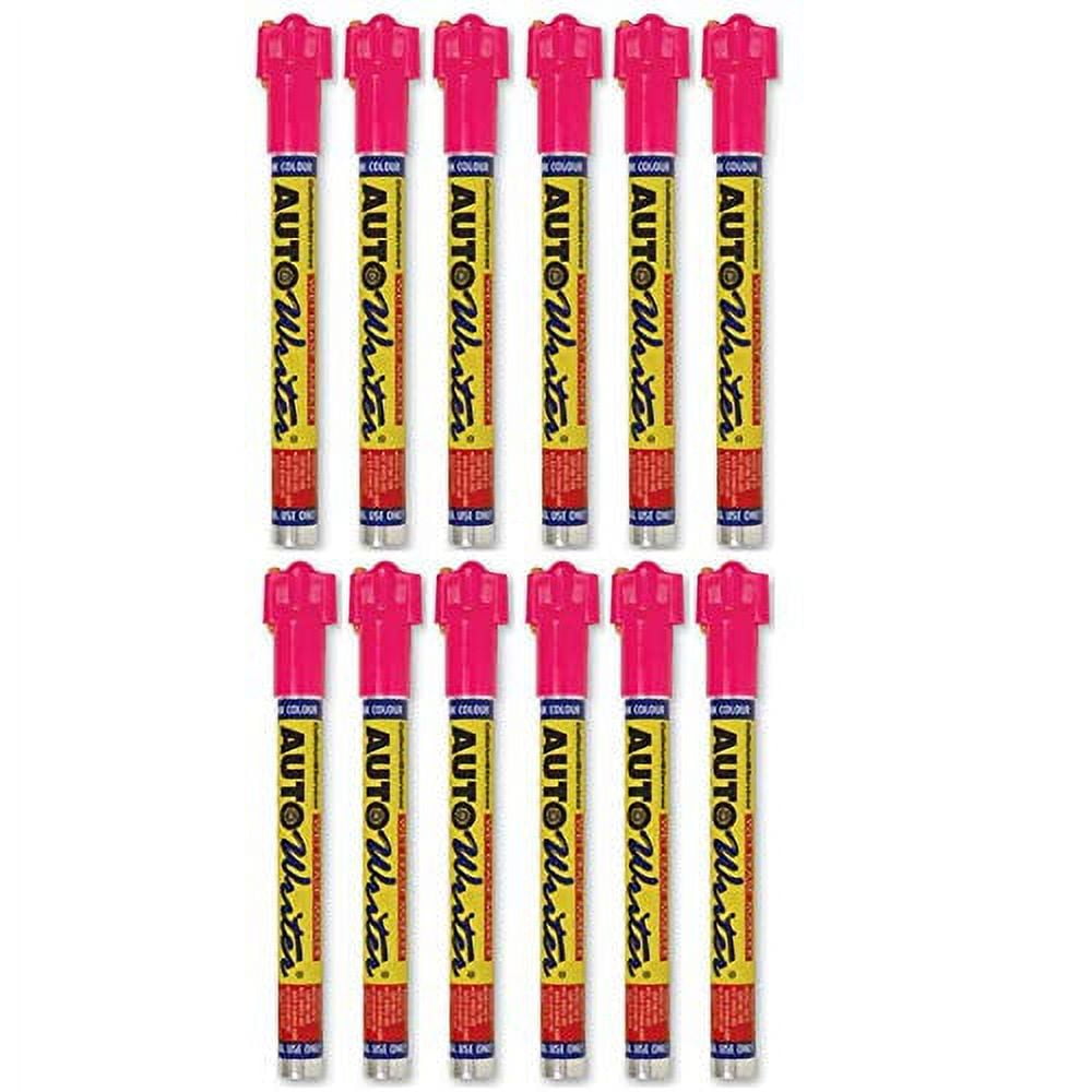 Auto Writer Pen, Pink, 12 Pen - Walmart.com