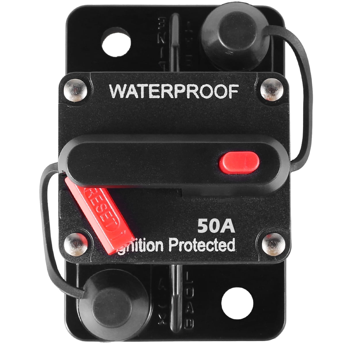 Auto Yacht RV Circuit Breaker IP67 Waterproof 12V-48V DC Manual Reset ...