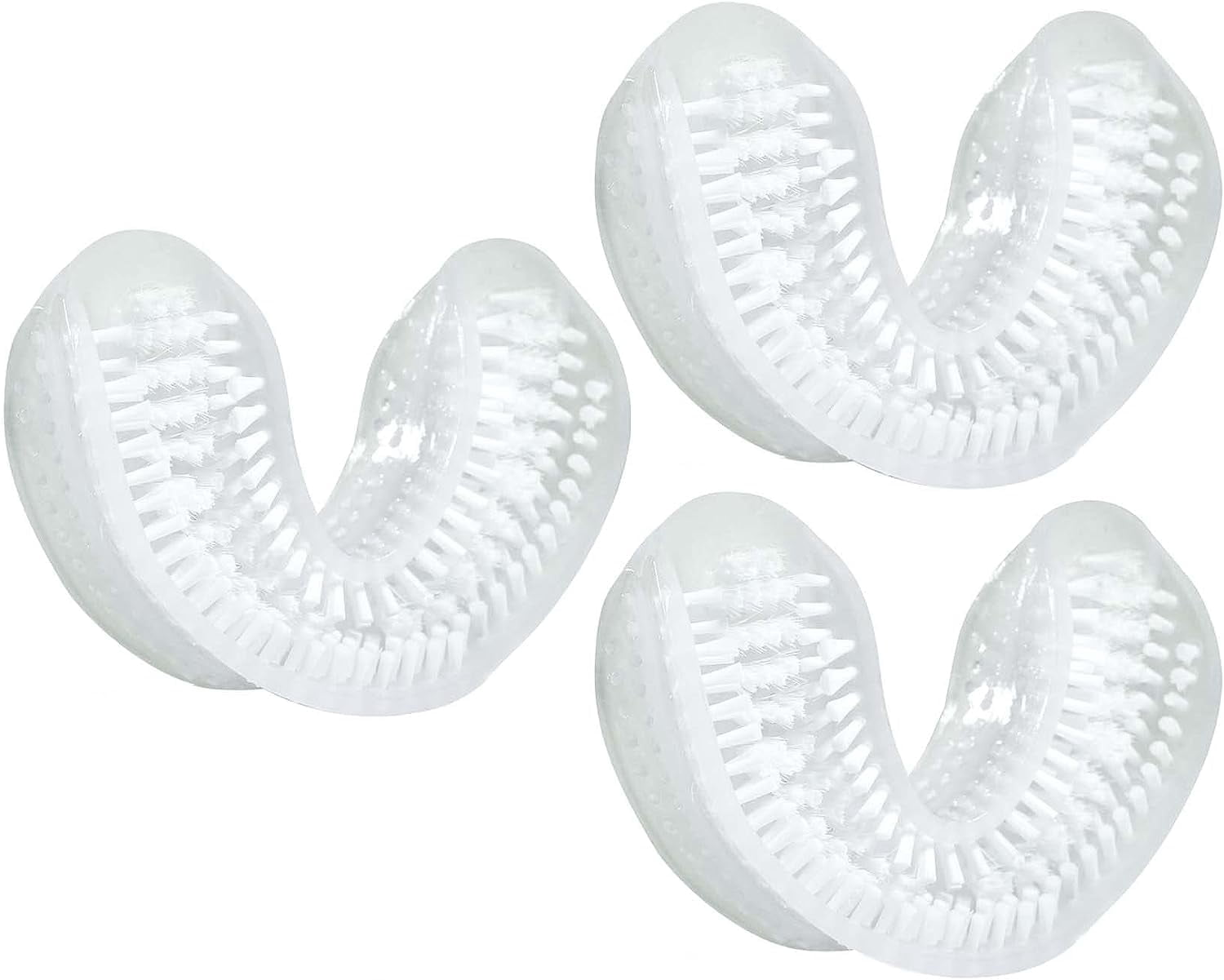 AutoBrush Double sided Nylon Brush Heads (Adults, Small, 3 Pack ...