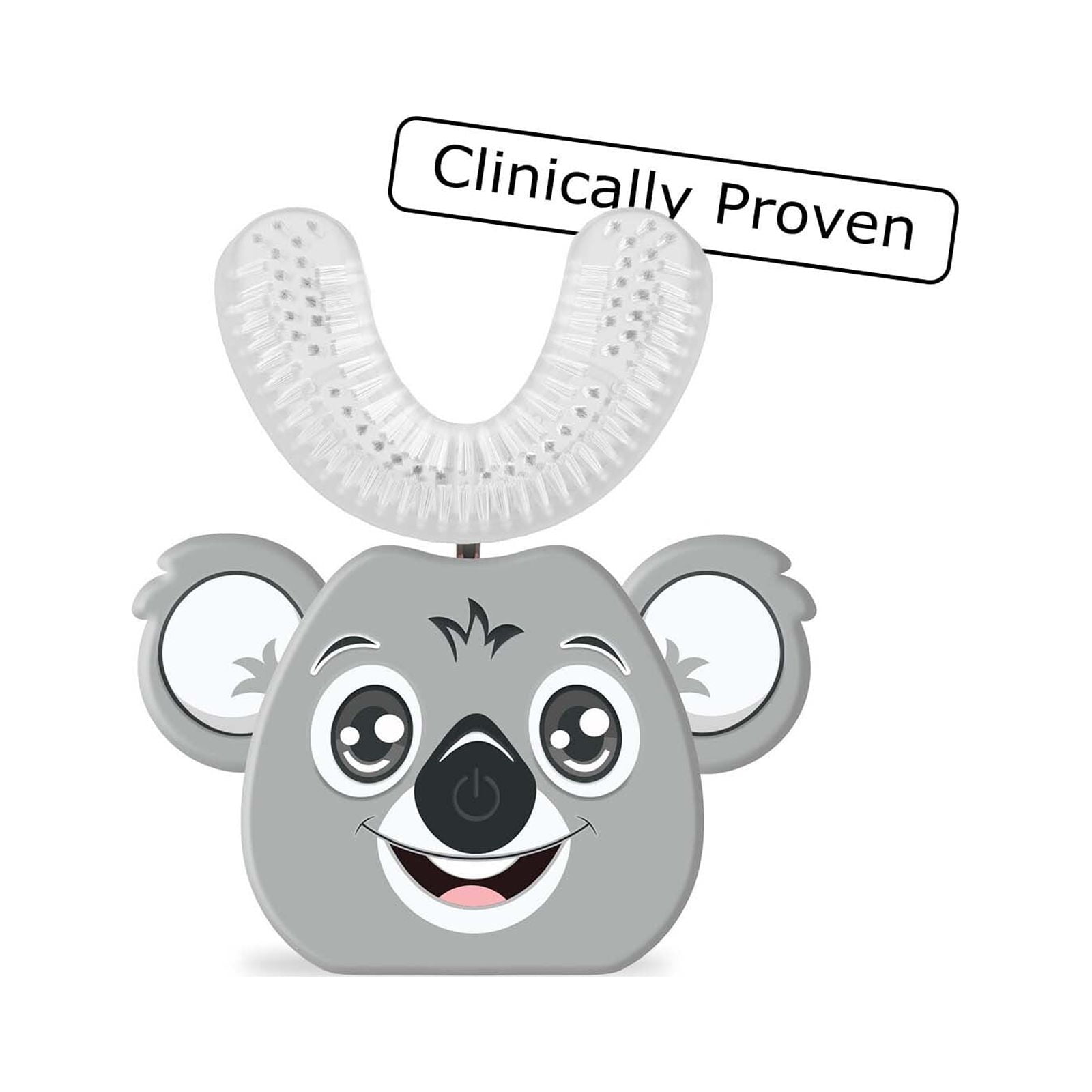 AutoBrush Sonic Kids U Shaped Electric Toothbrush, Nylon Bristles ...