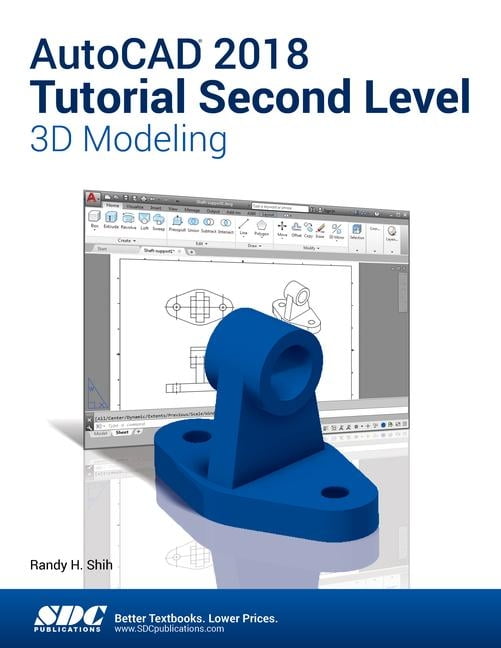 AutoCAD 2018 Tutorial Second Level 3D Modeling (Paperback) - Walmart.com