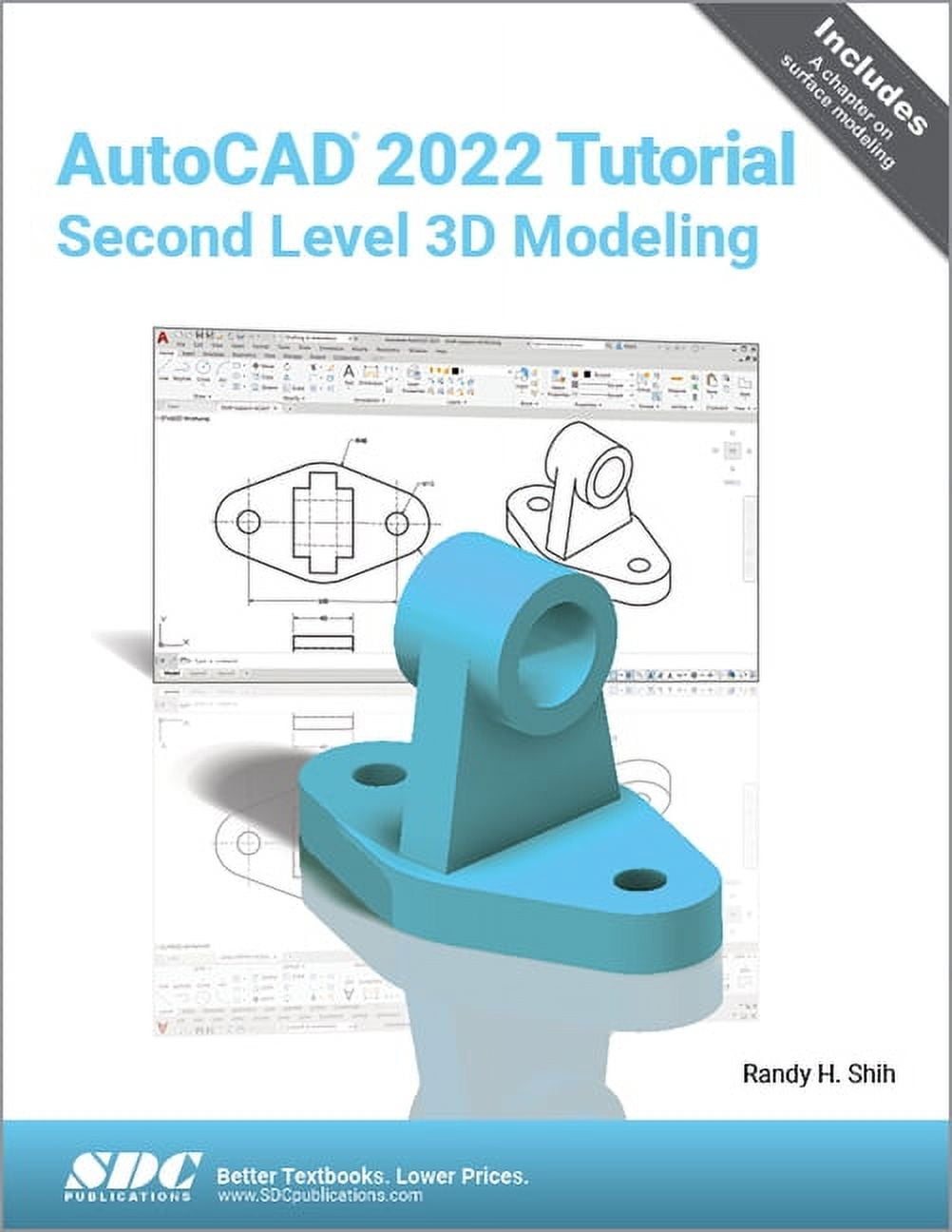 AutoCAD 2022 Tutorial Second Level 3D Modeling (Paperback) by Randy H. Shih - Walmart.com