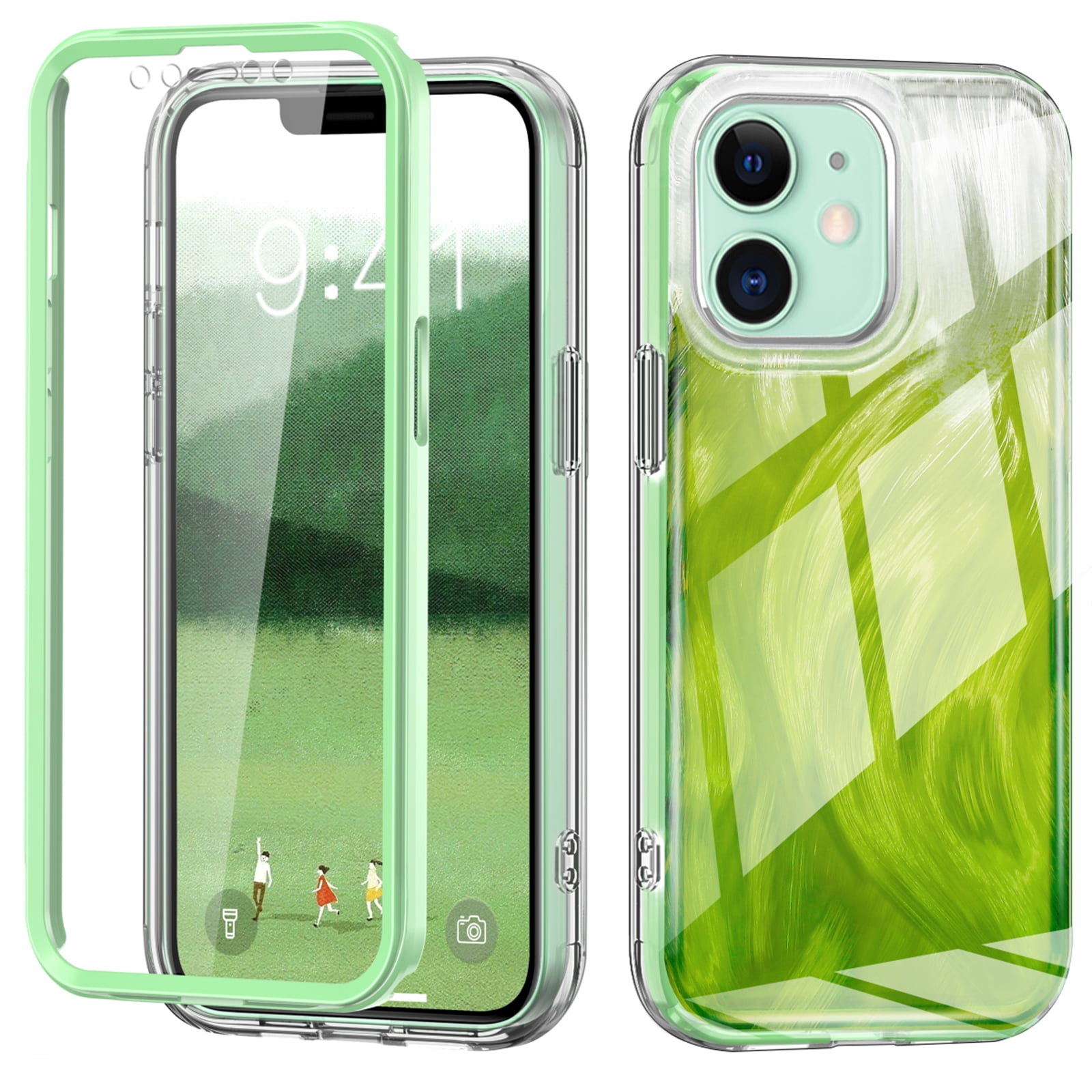 AutoCovers iPhone 11 Case with Built-In Screen Protector, Stylish ...