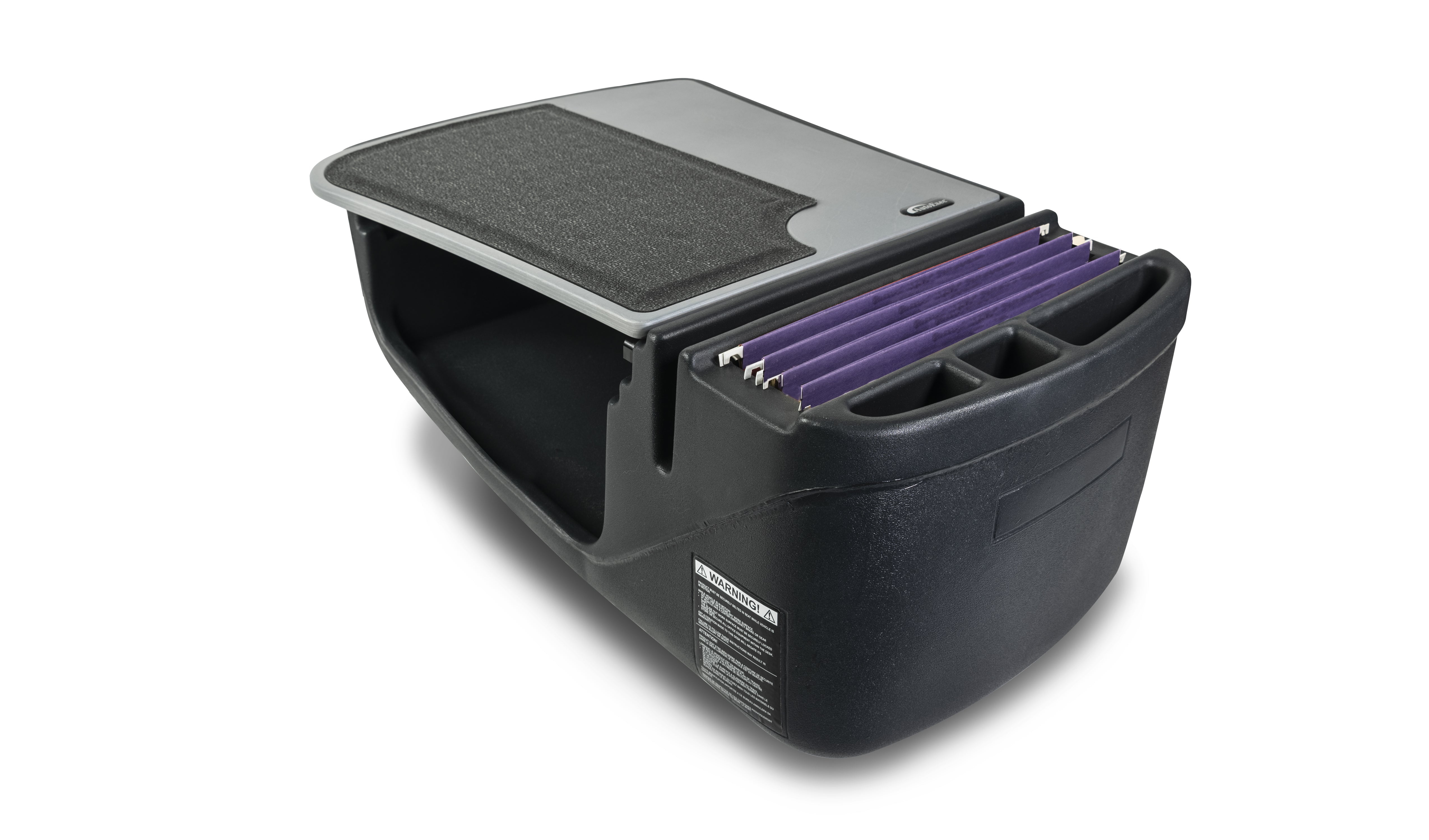 AutoExec AUE10005-1 Efficiency GripMaster Car Desk in Grey - Walmart.com