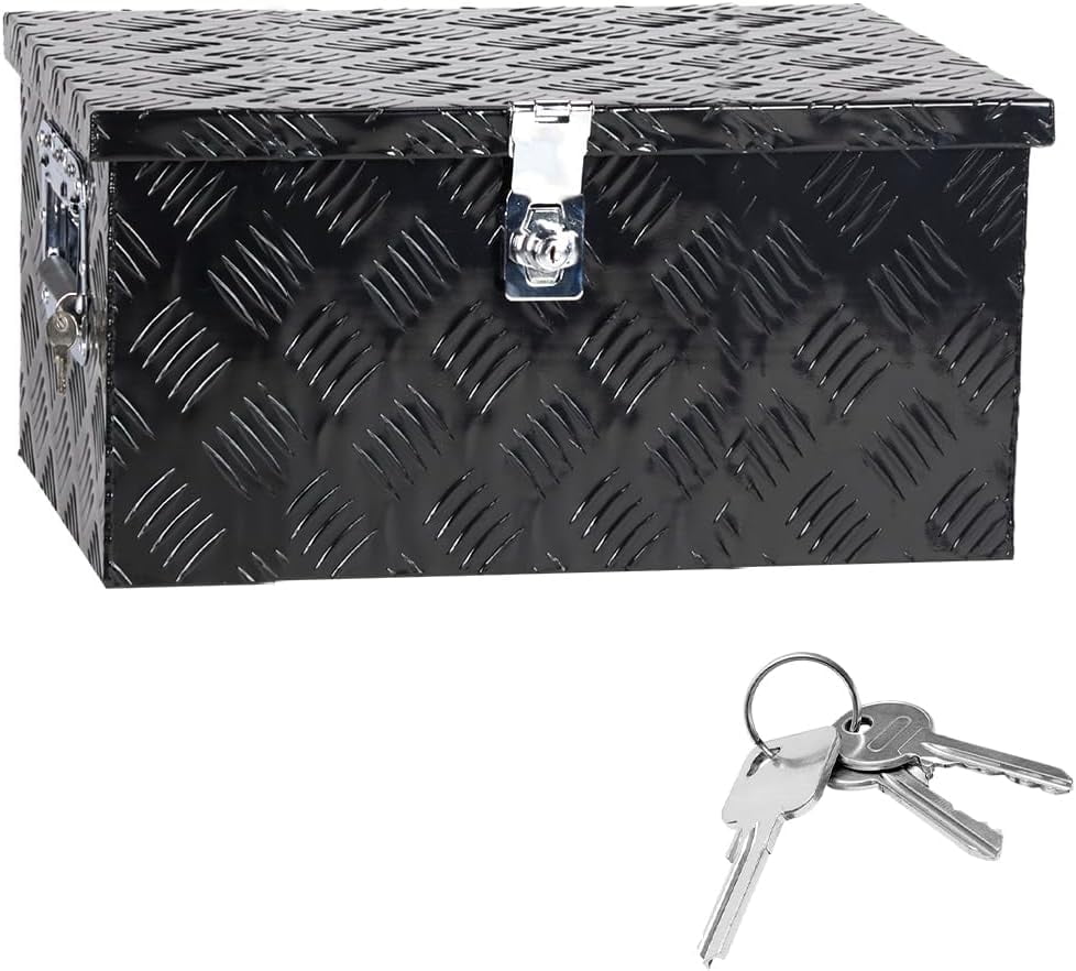 AutoForever 20" L x 12" W x 9.5" H Aluminum Truck Bed Tool Box, Pick Up ...