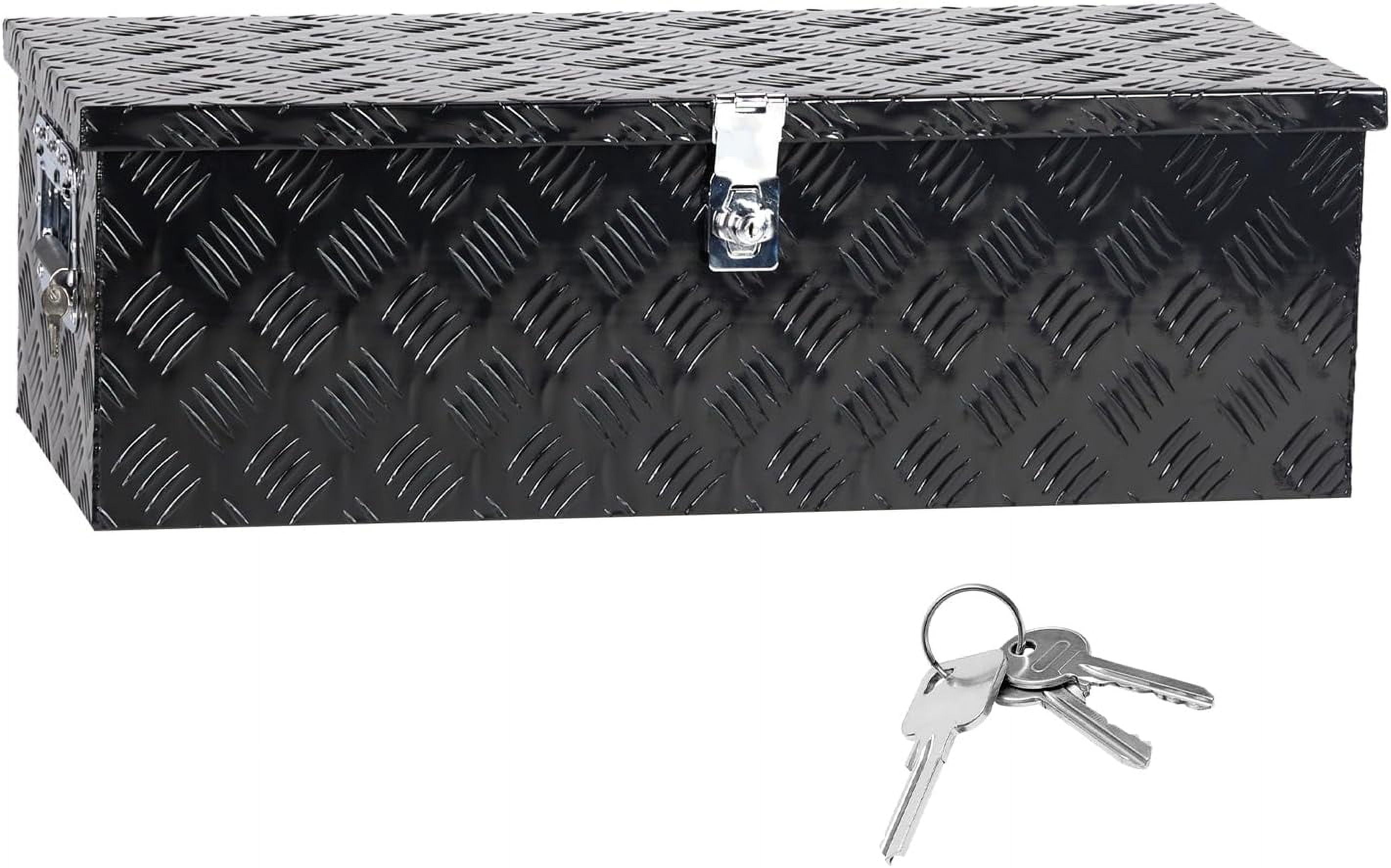 AutoForever 30 Inch Aluminum Truck Bed Tool Box Pick Up RV Trailer ...