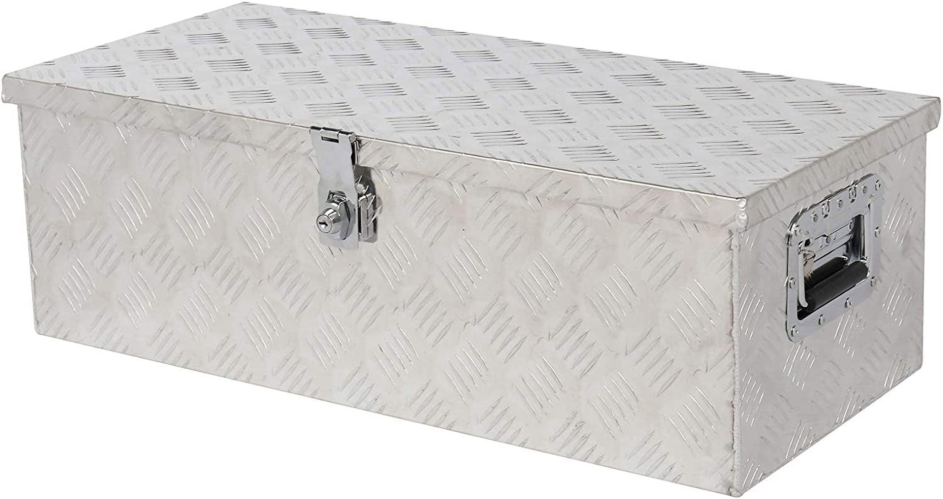 AutoForever 30" L x 14" W x 10" H Aluminum Truck Bed Tool Box, Pick Up ...